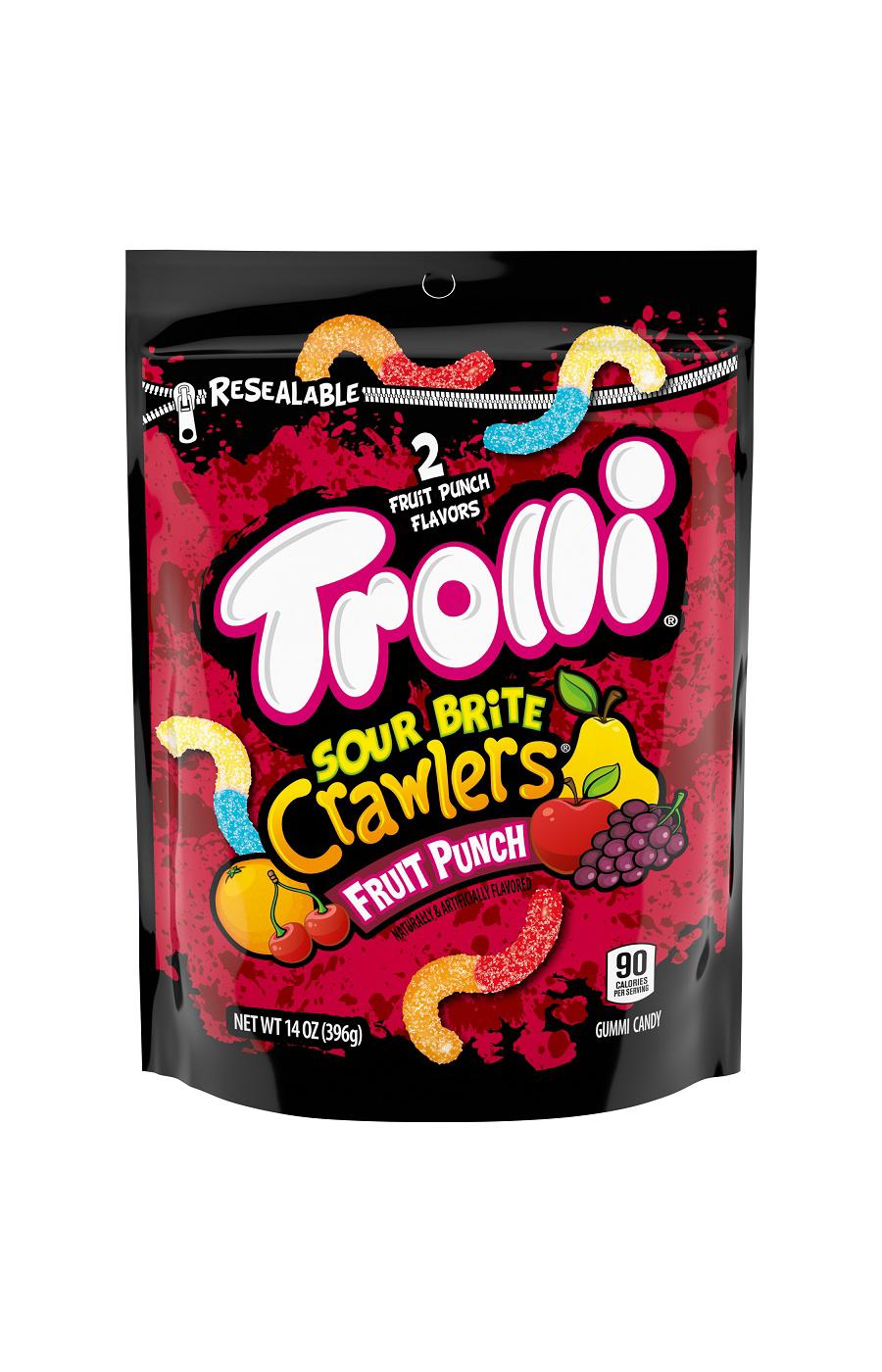 Trolli Fruit Punch Sour Brite Crawlers Candy - Shop Candy at H-E-B