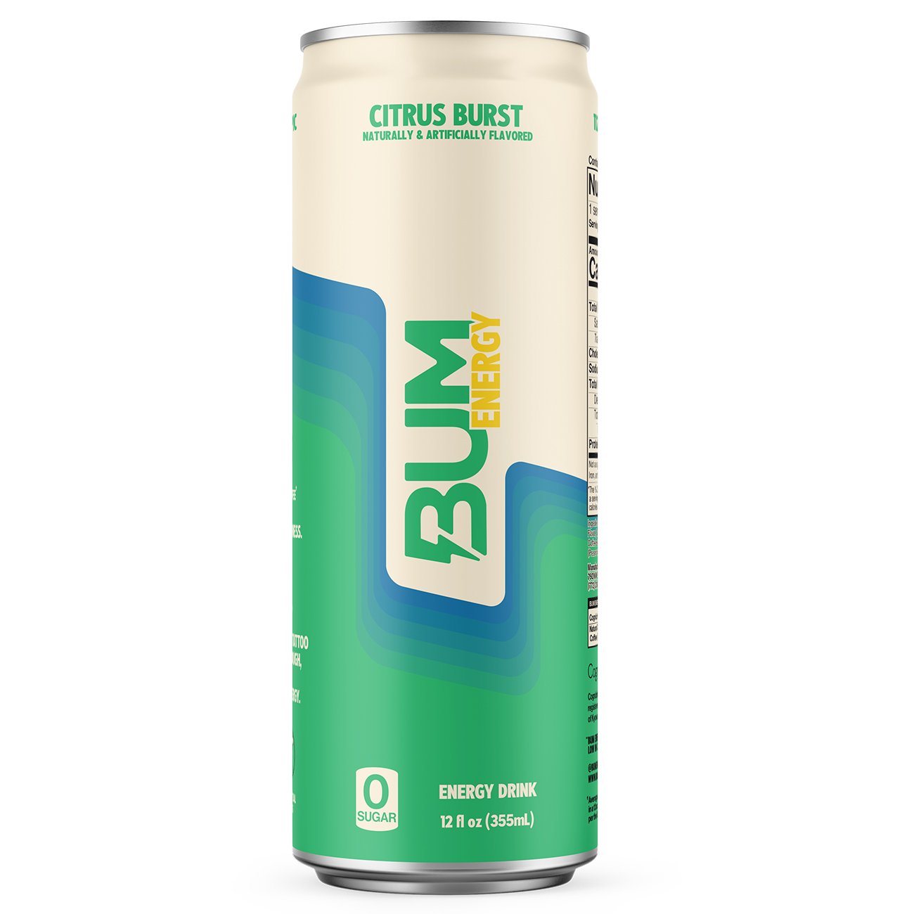 BUM Energy Zero Sugar Energy Drink - Citrus Burst - Shop Diet & fitness ...