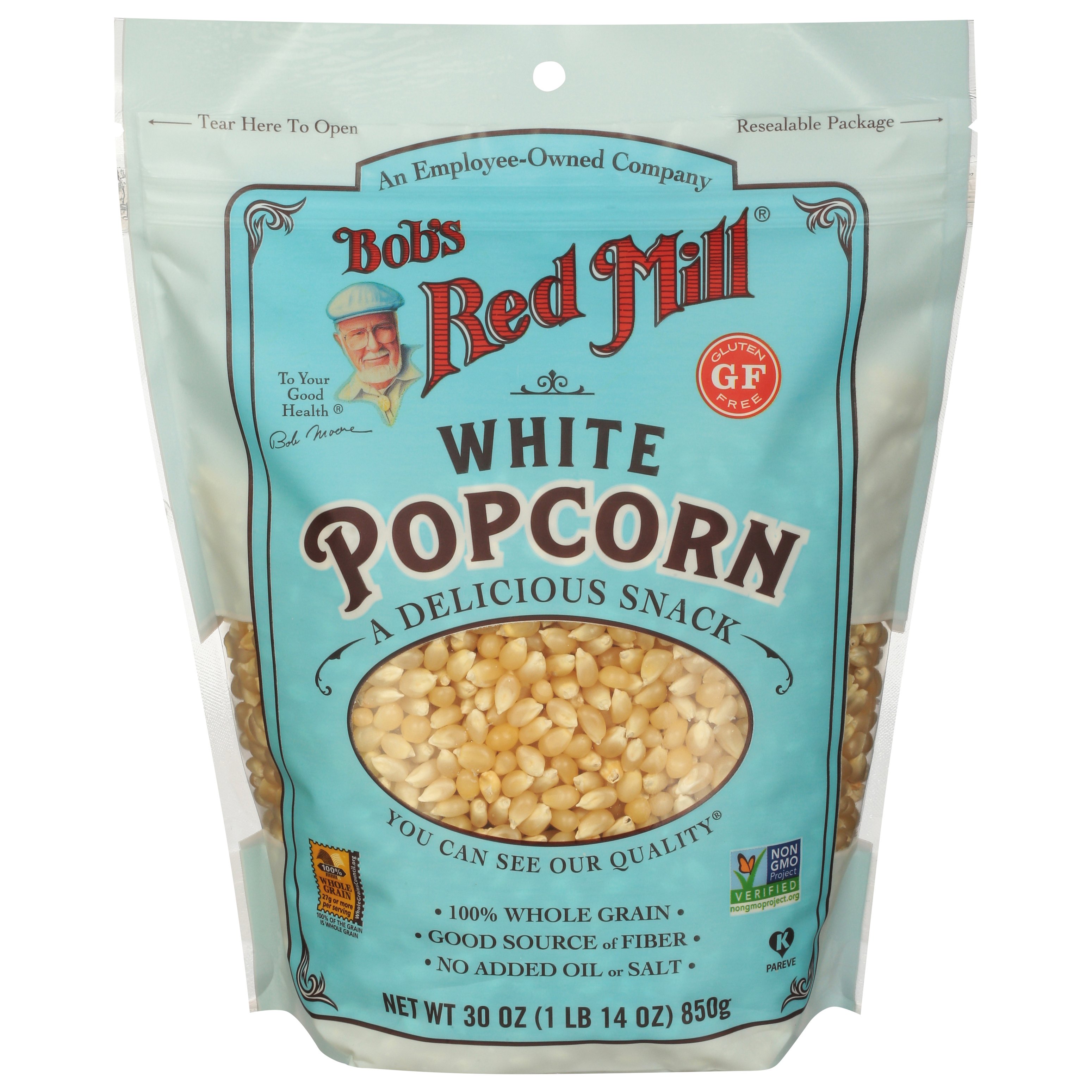 BOB'S RED MILL White Popcorn - Shop Popcorn at H-E-B