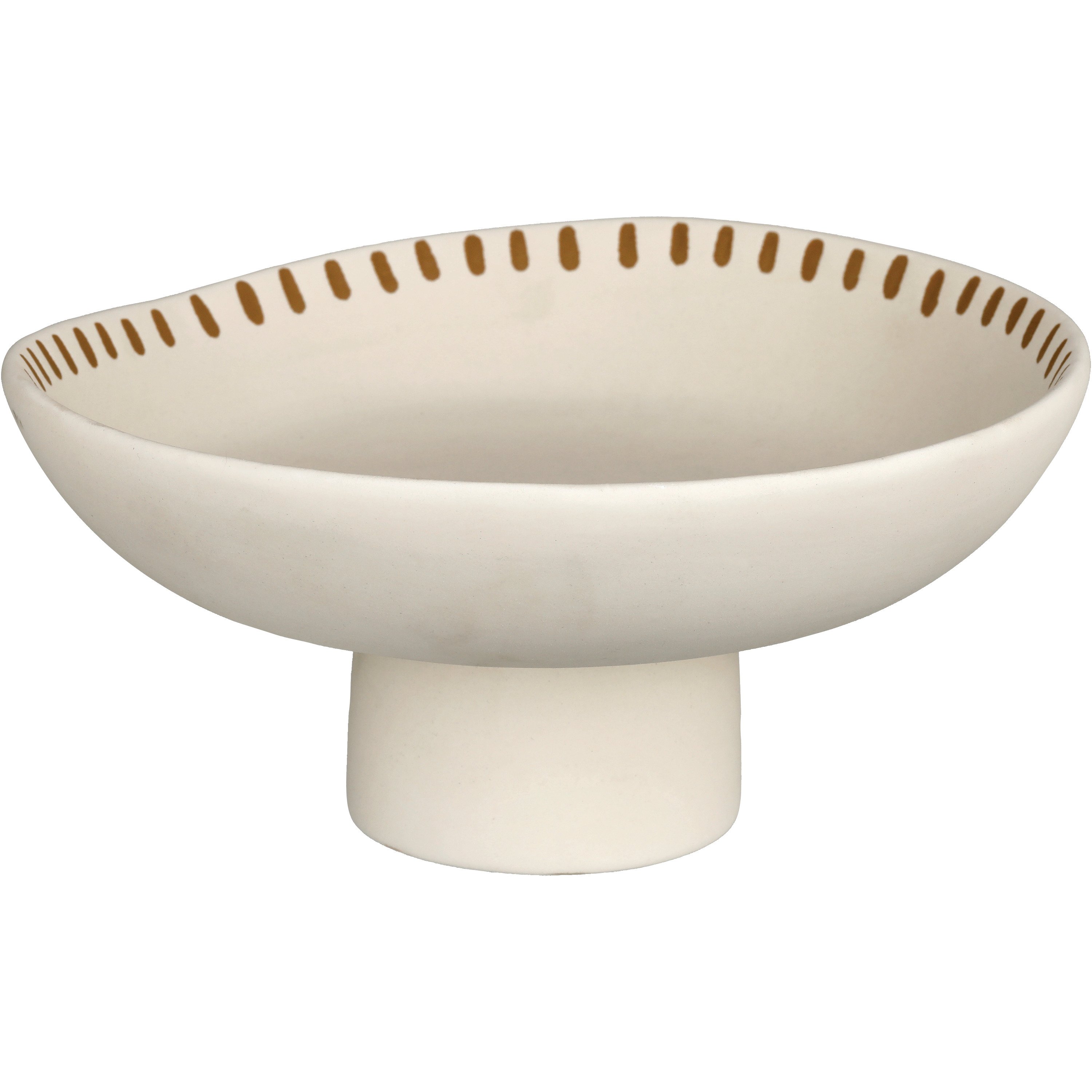 Haven + Key Cream Ceramic Pedestal - Shop Seasonal decor at H-E-B