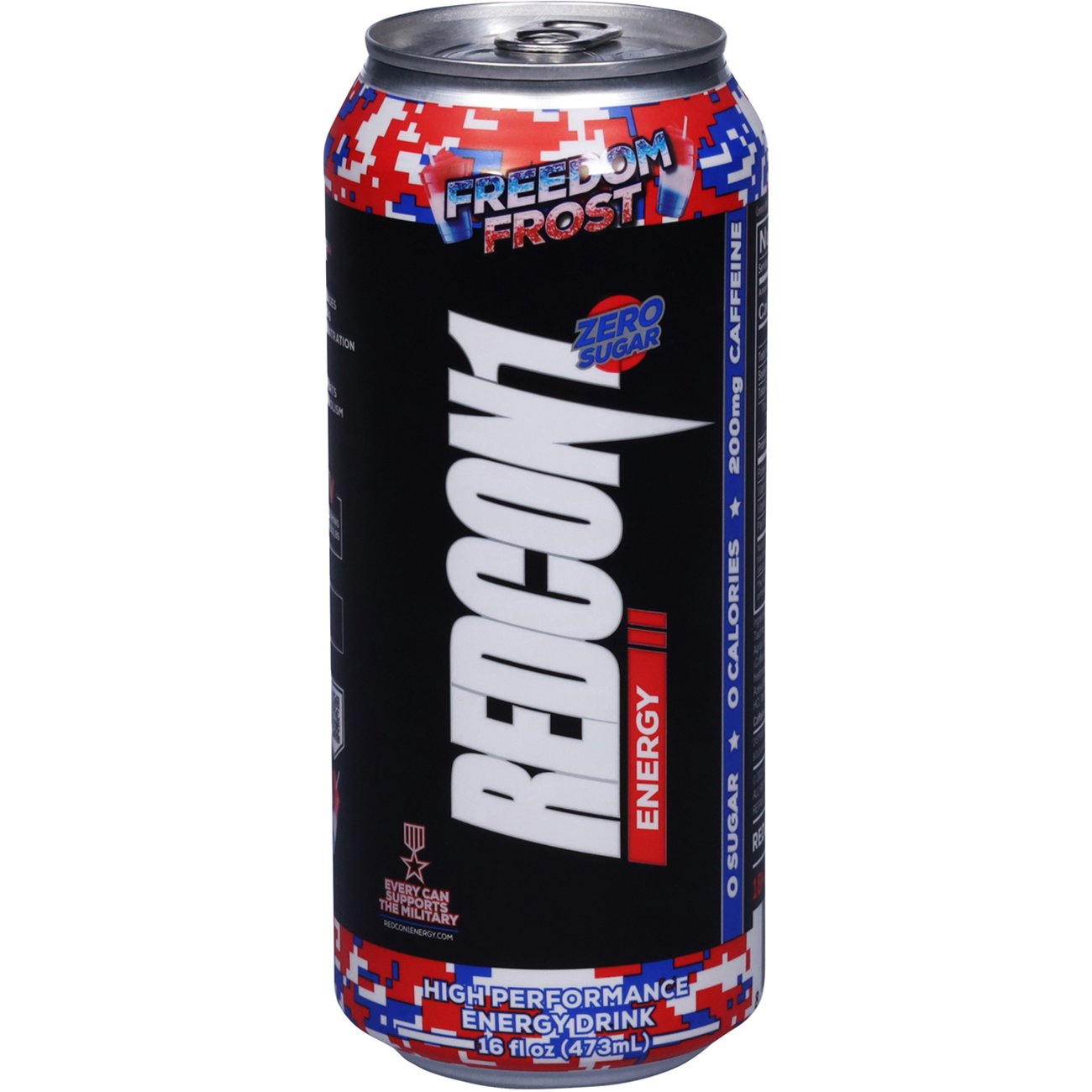 Redcon1 High Performance Energy Drink - Freedom Frost - Shop Sports ...