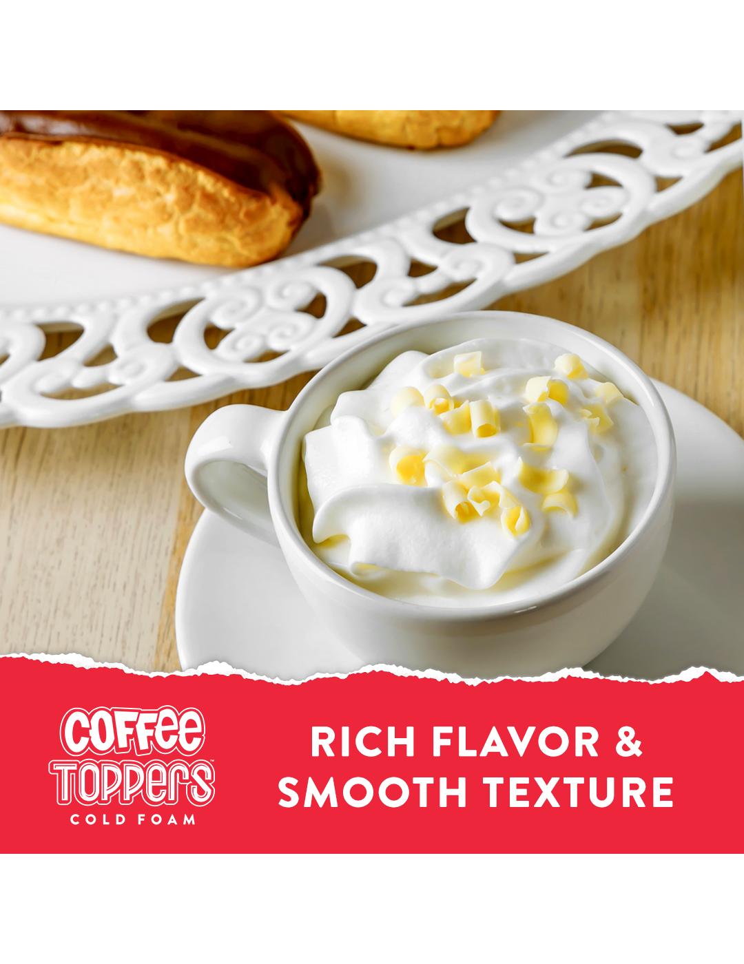 Coffee Toppers White Chocolate Cold Foam - Shop Sundae toppings at H-E-B
