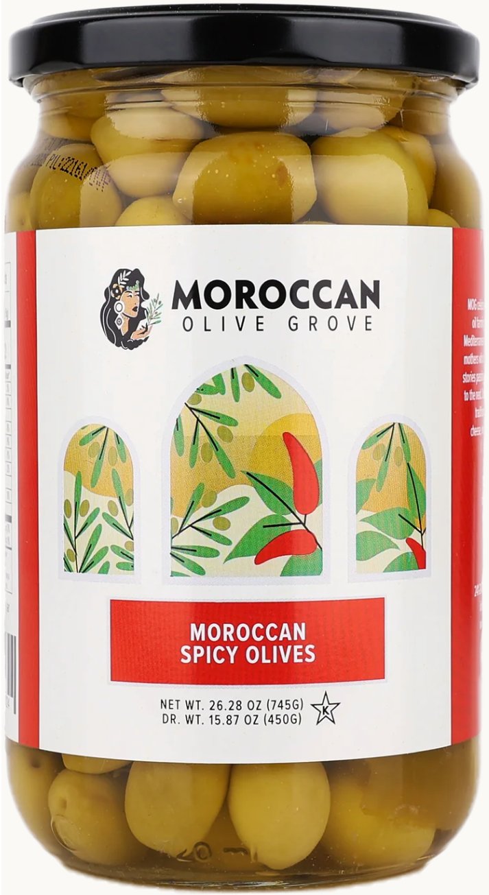 Moroccan Olive Grove Moroccan Spicy Olives, 26.28 oz | Central Market ...