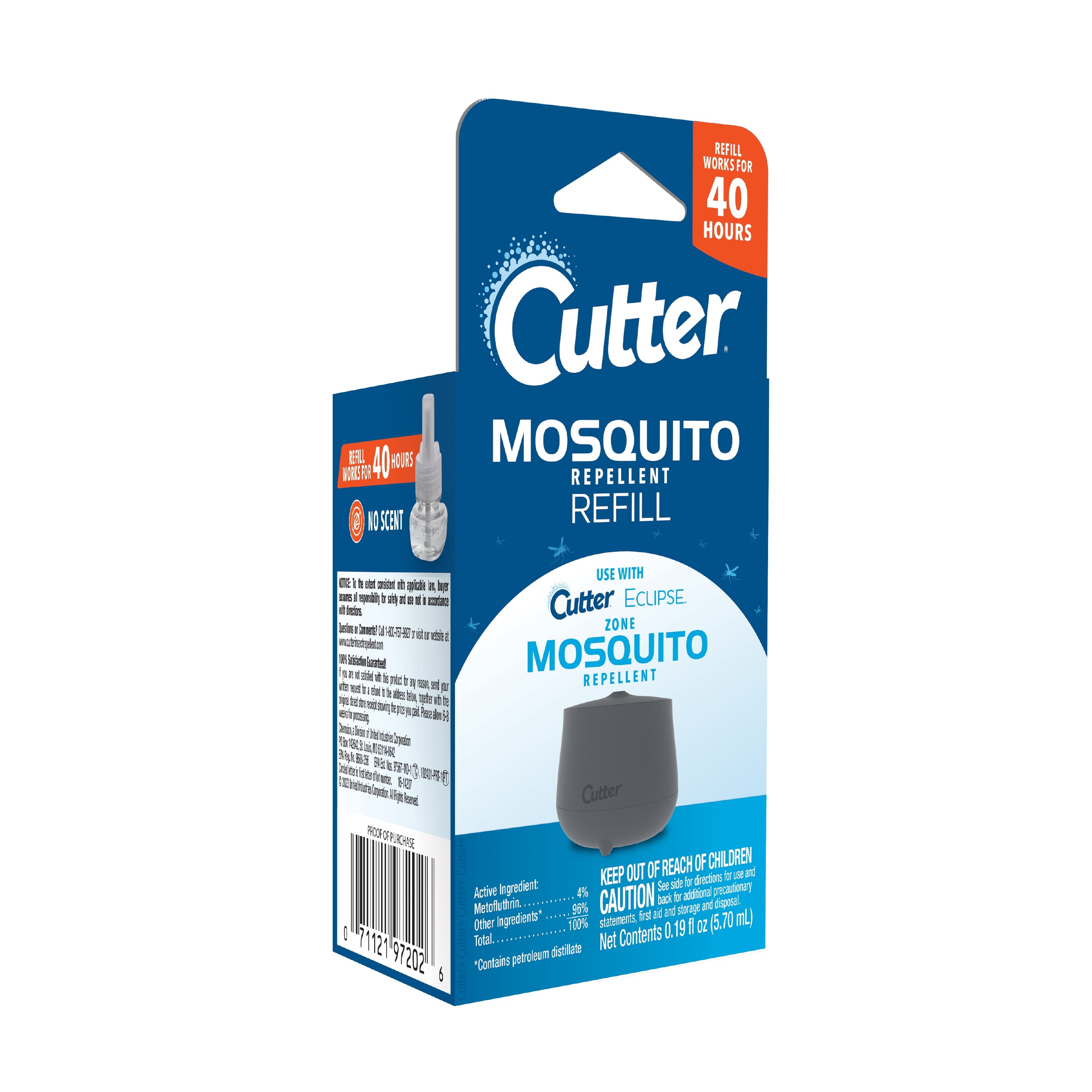 Cutter Eclipse Zone Mosquito Repellent Refill - Shop Insect killers at ...