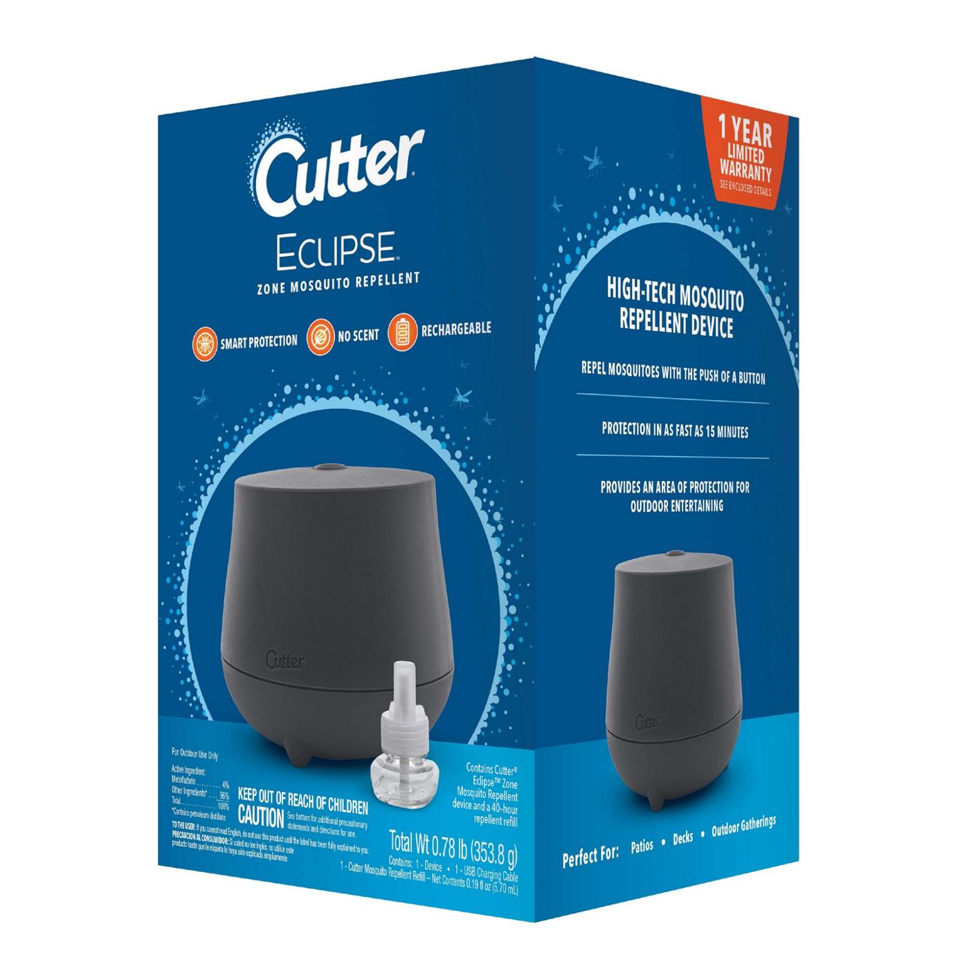 Cutter Eclipse Zone Mosquito Repellent Device - Shop Insect repellant ...