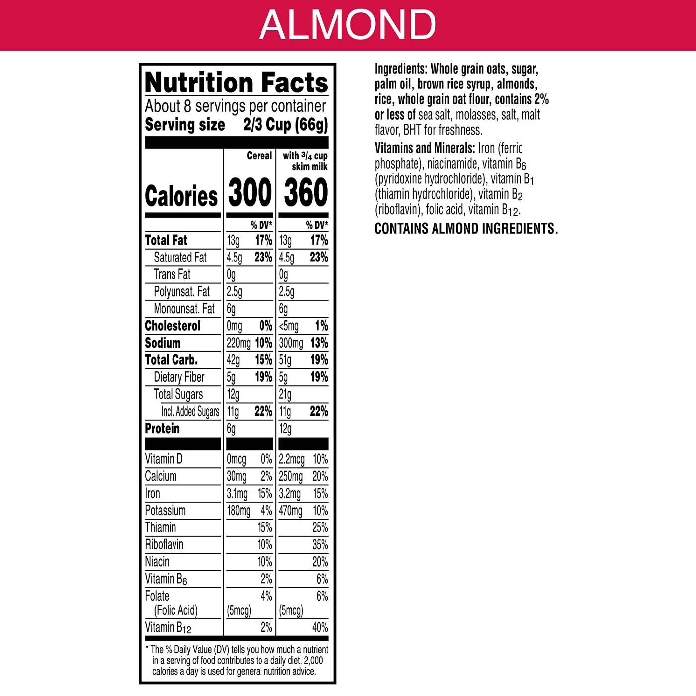 Kellogg's Extra Crispy Clusters Almond Cereal - Shop Cereal at H-E-B