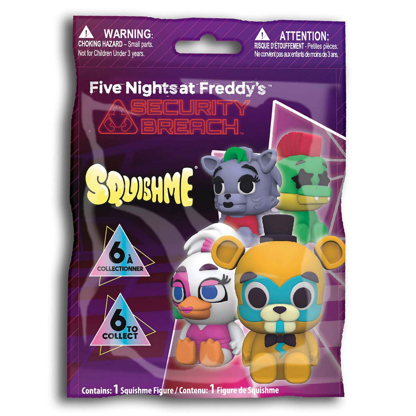 Five Nights At Freddy's Security Breach SquishMe Figure - Series 1 ...