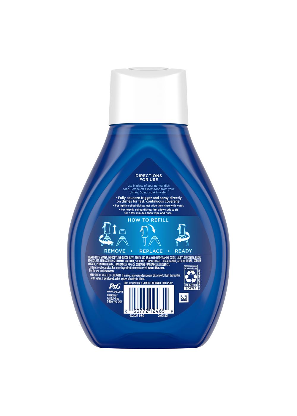 Dawn Platinum Plus Powerwash Dish Spray Gain Original Refill - Shop ...