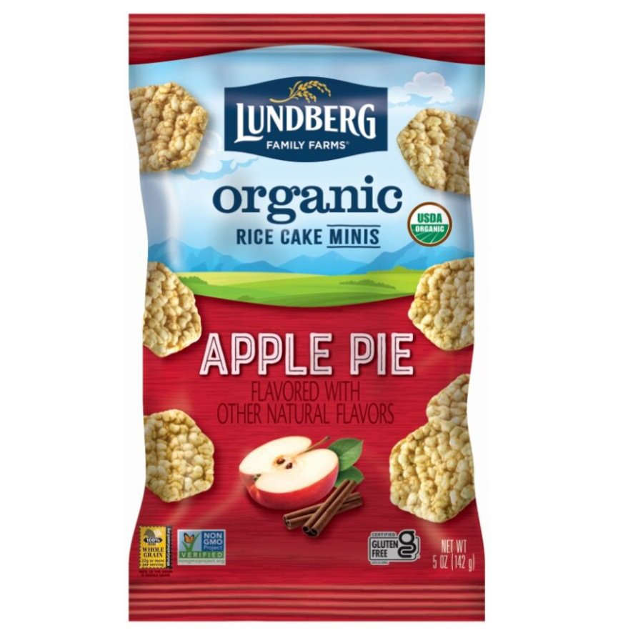 Lundberg Apple Pie Organic Rice Cake Minis - Shop Rice cakes at H-E-B