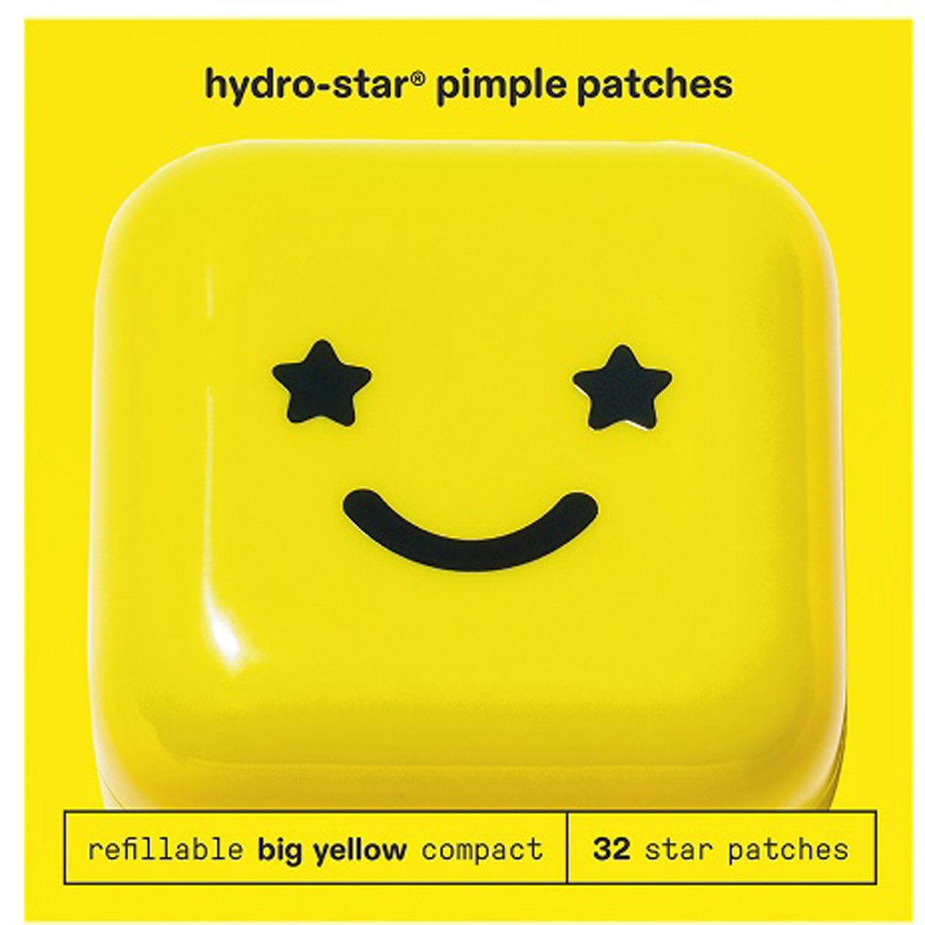 Starface Hydro-Star Pimple Patches + Refillable Big Yellow Compact ...