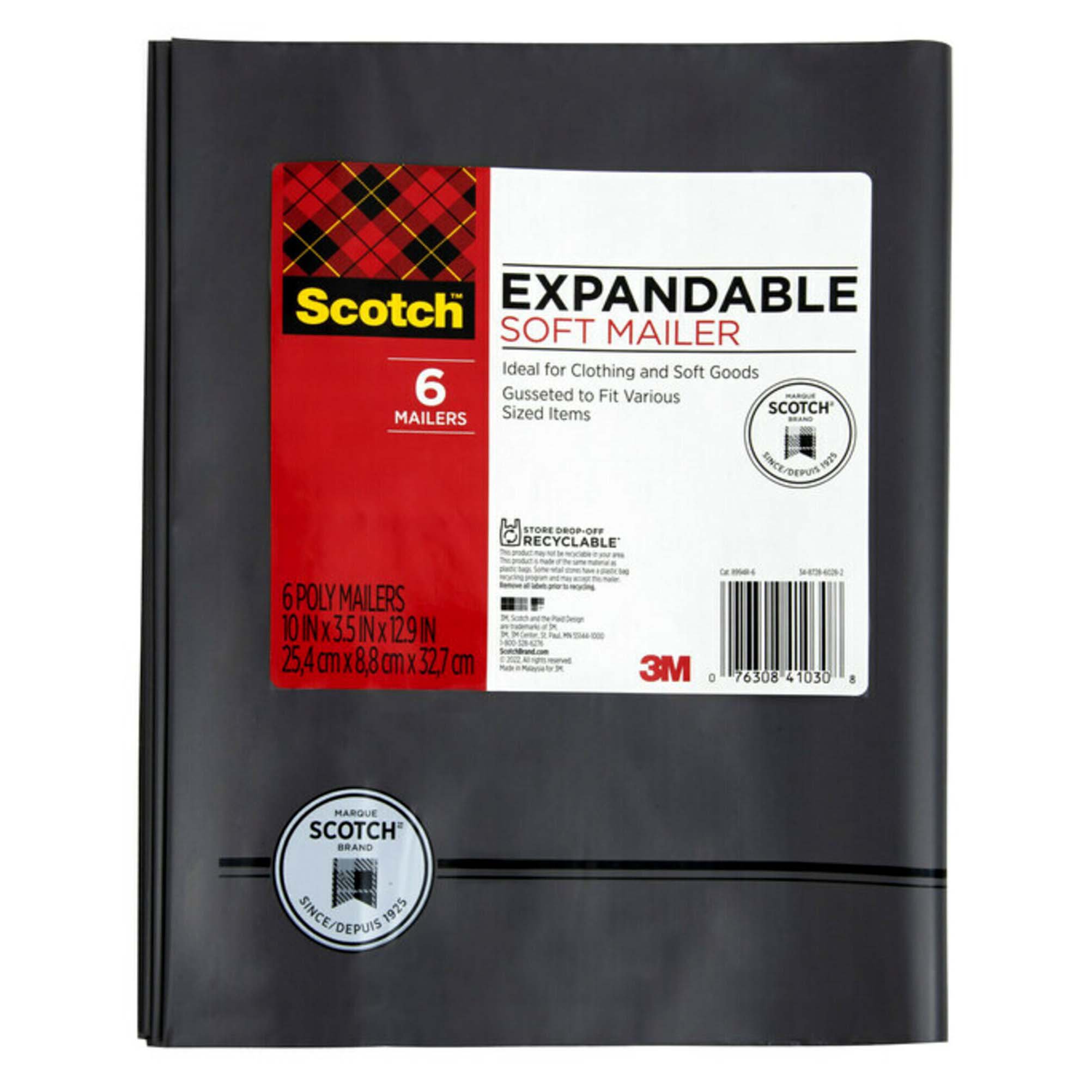 Scotch Expandible Soft Mailers, 6 Ct - Shop Envelopes & boxes at H-E-B