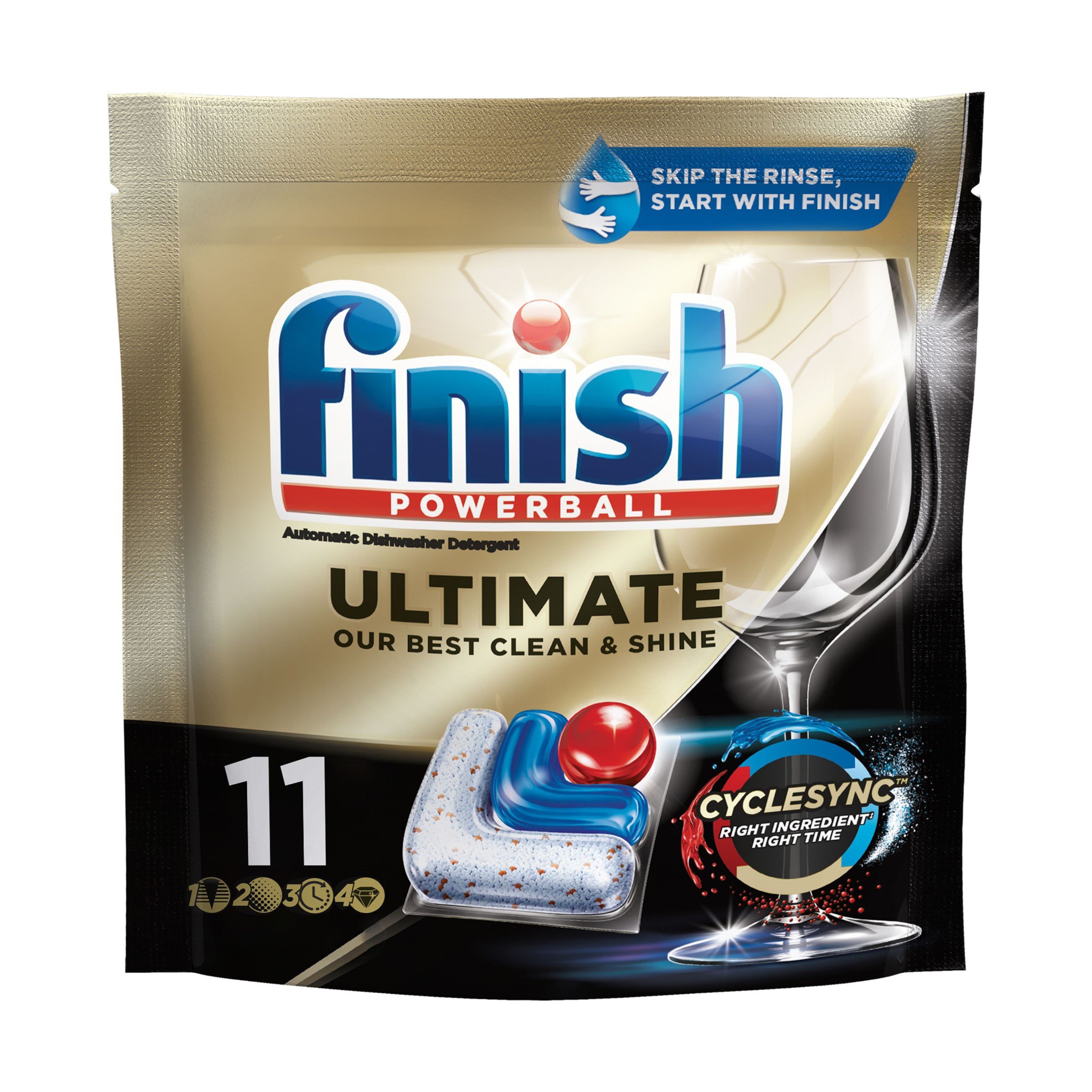 Finish Ultimate Dishwasher Detergent Pods - Shop Dish soap & detergent ...