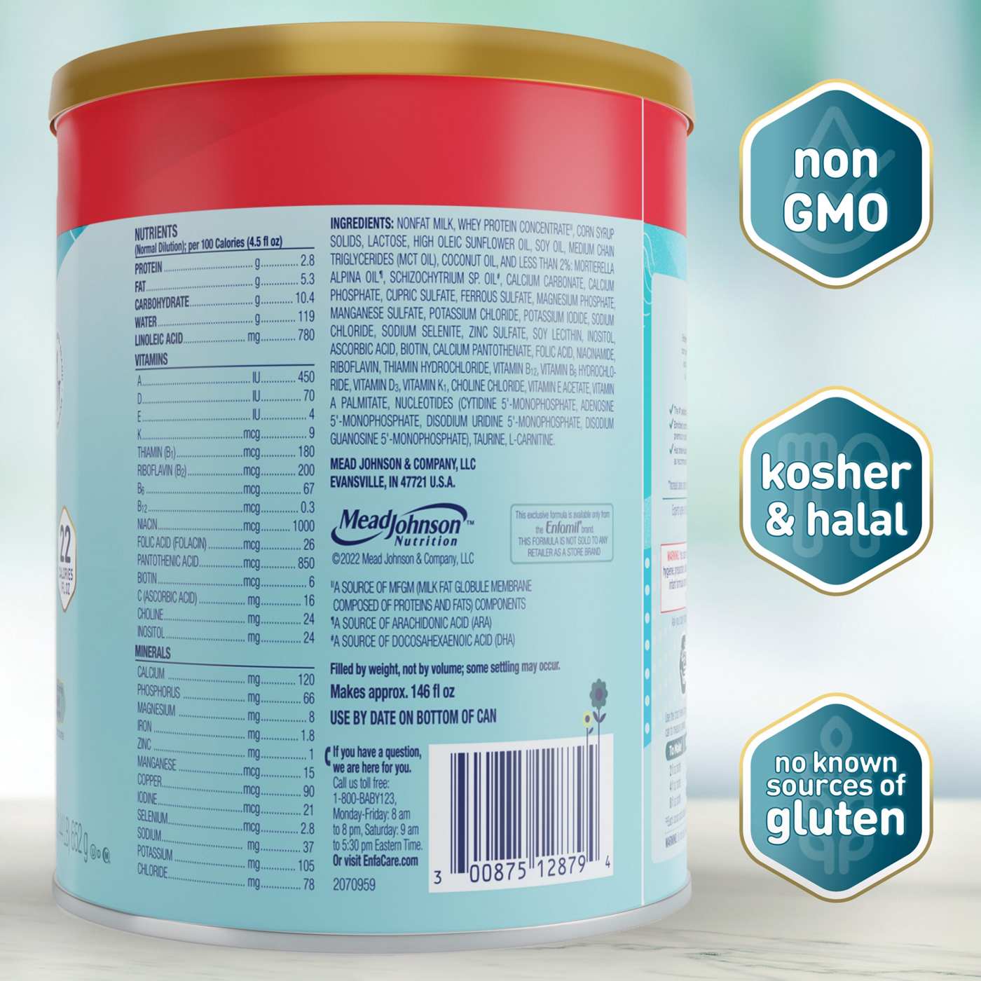 Enfamil NeuroPro EnfaCare Milk Based Premature Infant Formula with Iron ...