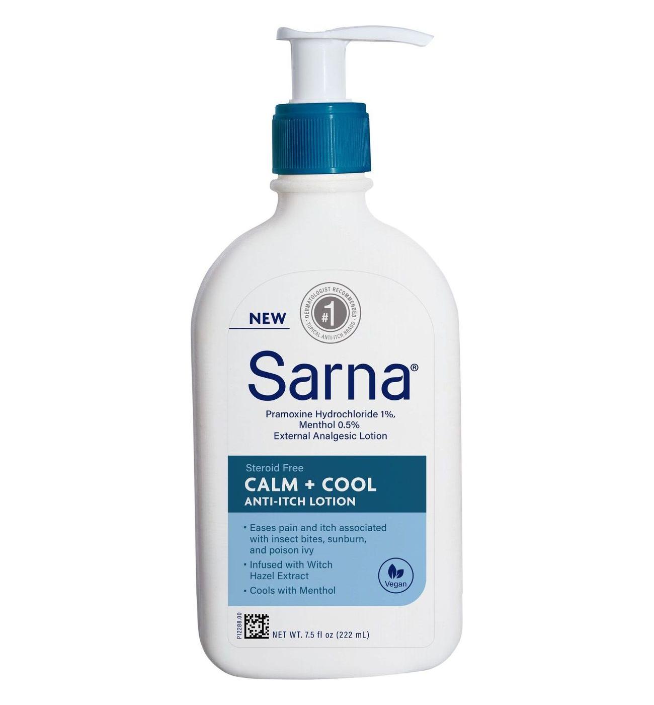 Sarna Calm + Cool Anti-Itch Lotion - Shop Skin & scalp treatments at H-E-B