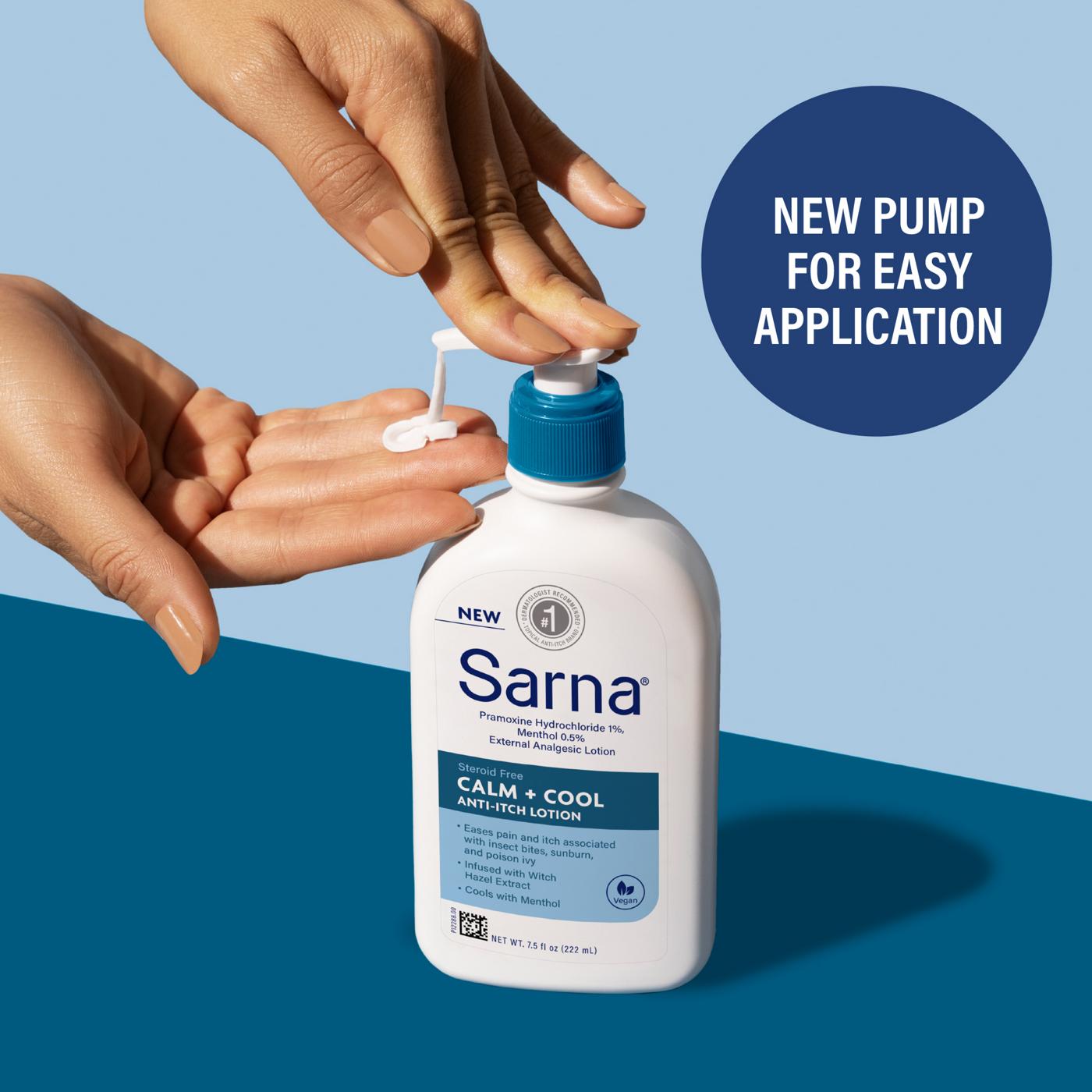 Sarna Calm & Cool Anti-Itch Steroid Free Lotion - Shop Skin & scalp ...