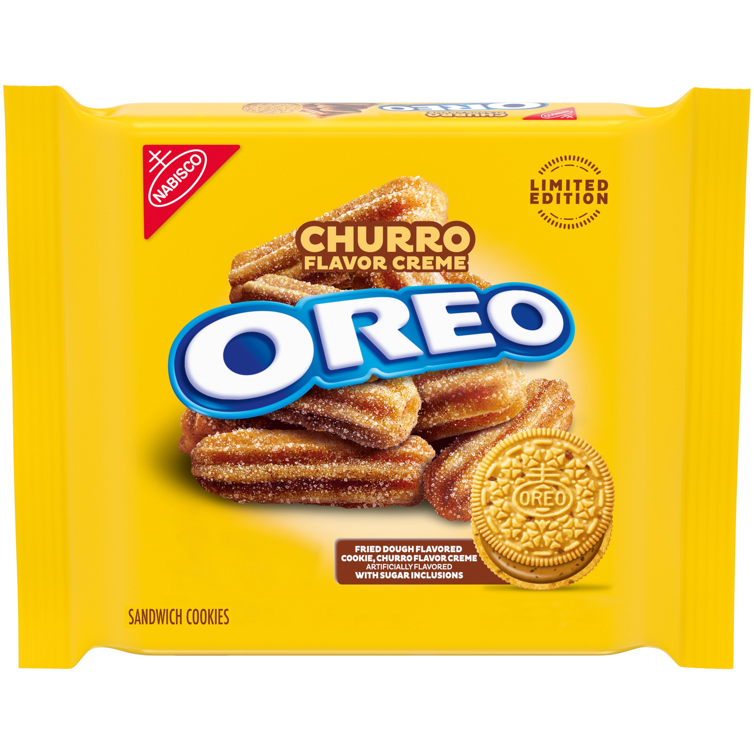 OREO Churro Creme Sandwich Cookies Limited Edition - Shop Cookies at H-E-B