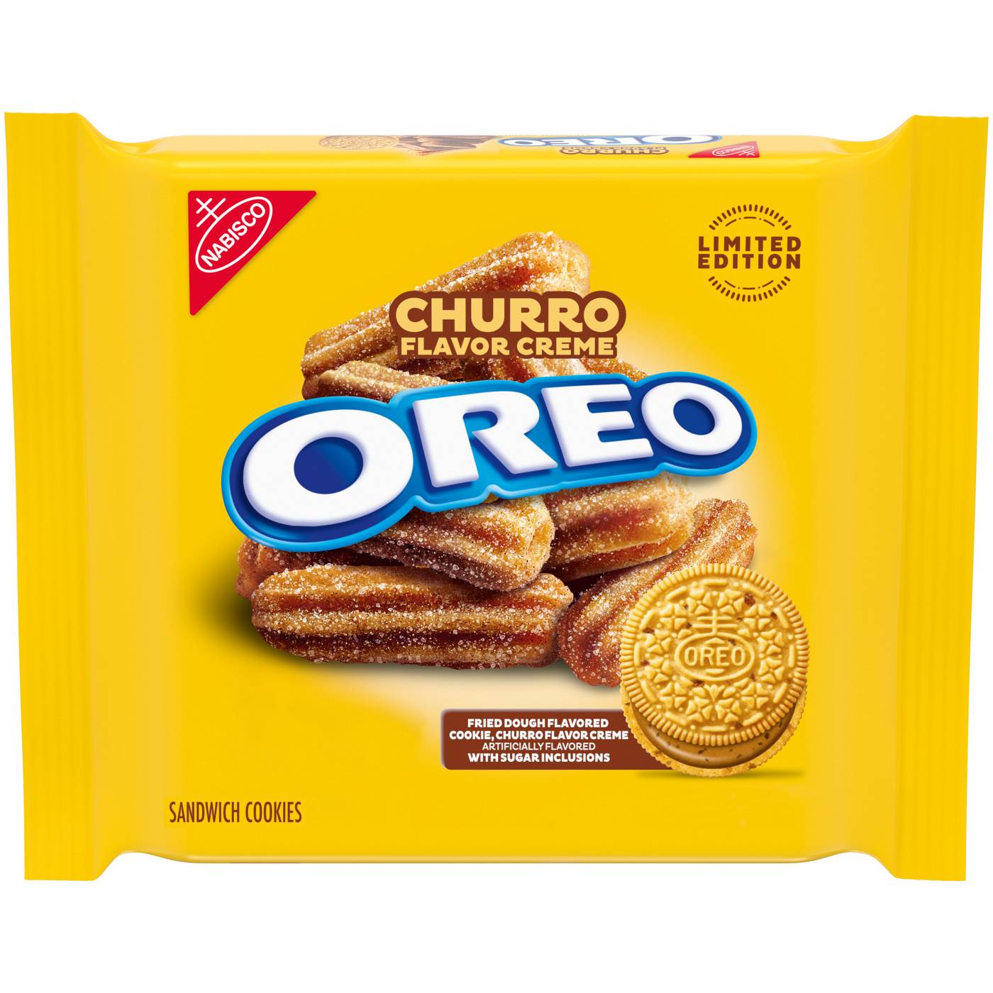 OREO Churro Creme Sandwich Cookies Limited Edition - Shop Cookies at H-E-B