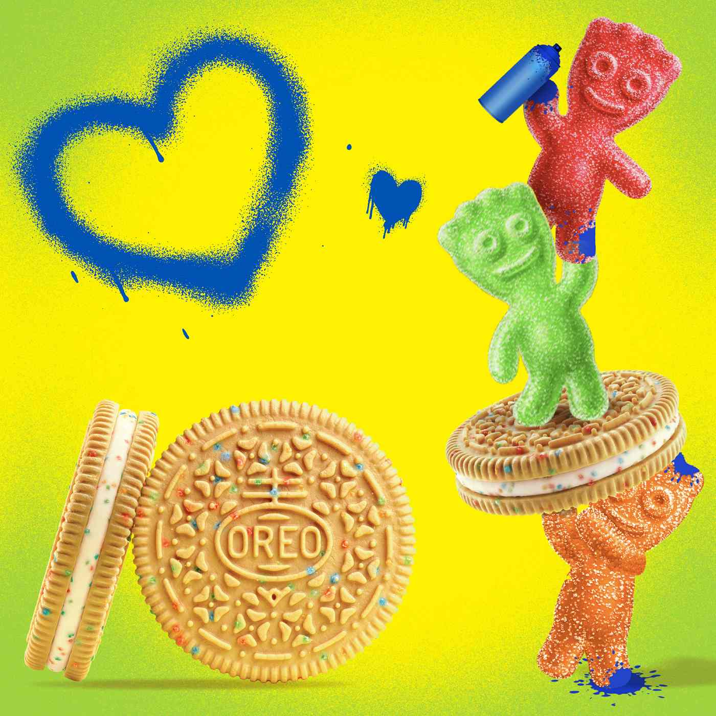 OREO SOUR PATCH KIDS Sandwich Cookies Limited Edition - Shop Cookies at ...