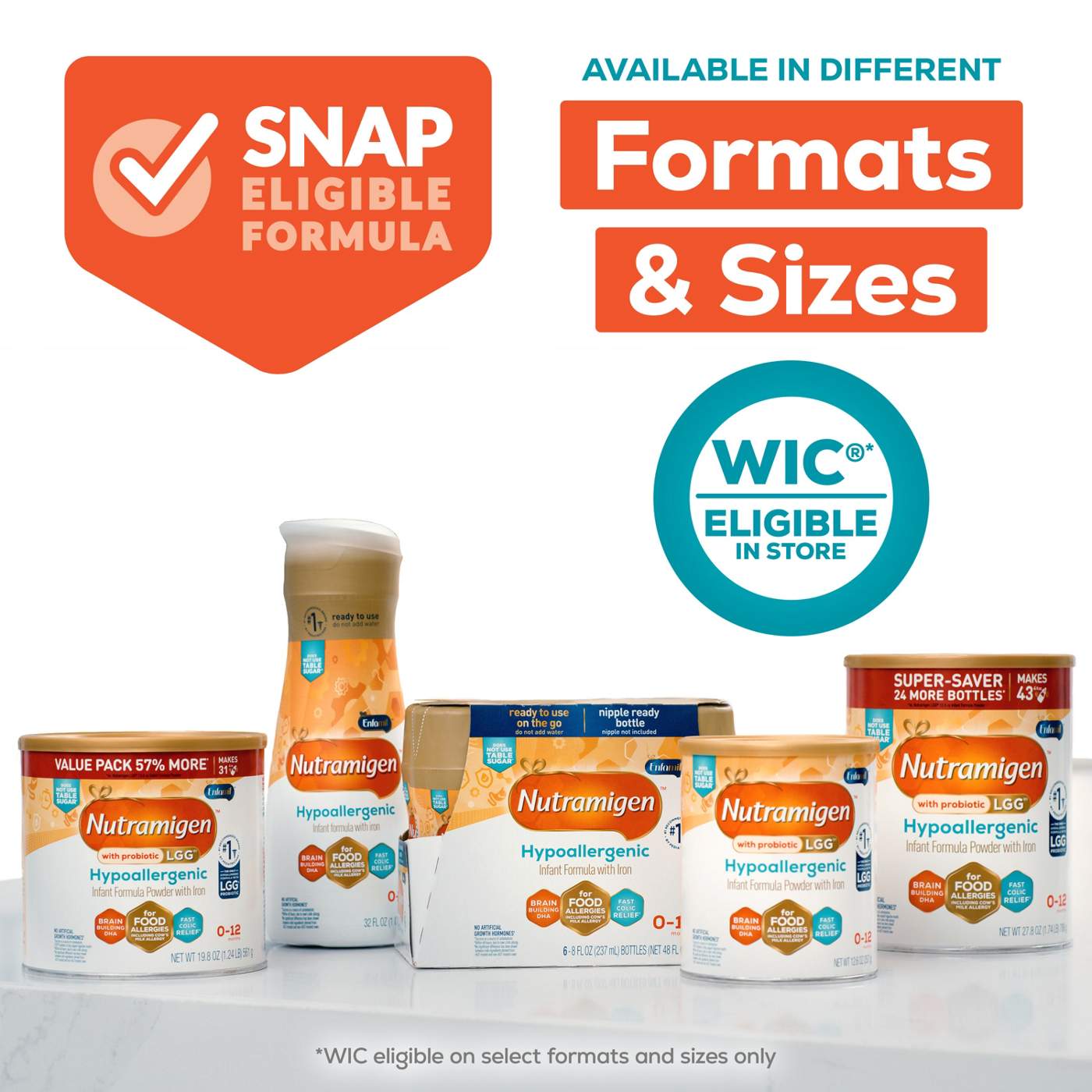 Nutramigen Hypoallergenic Baby Formula with Iron - Shop Formula at H-E-B