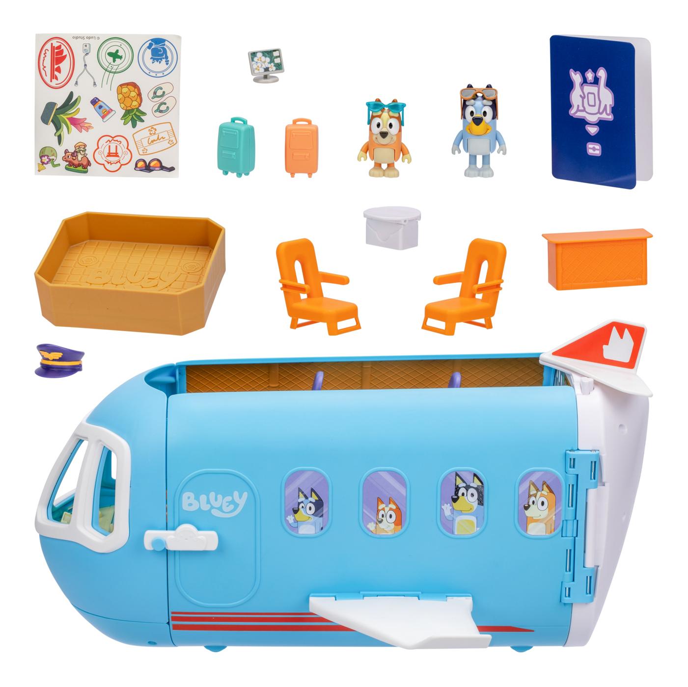Bluey 3-in-1 Transforming Airplane Playset - Shop Baby toys at H-E-B