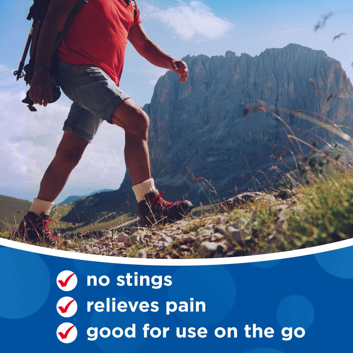 Band-Aid Antiseptic Cleansing To-Go-Spray - Shop Pain relievers at H-E-B