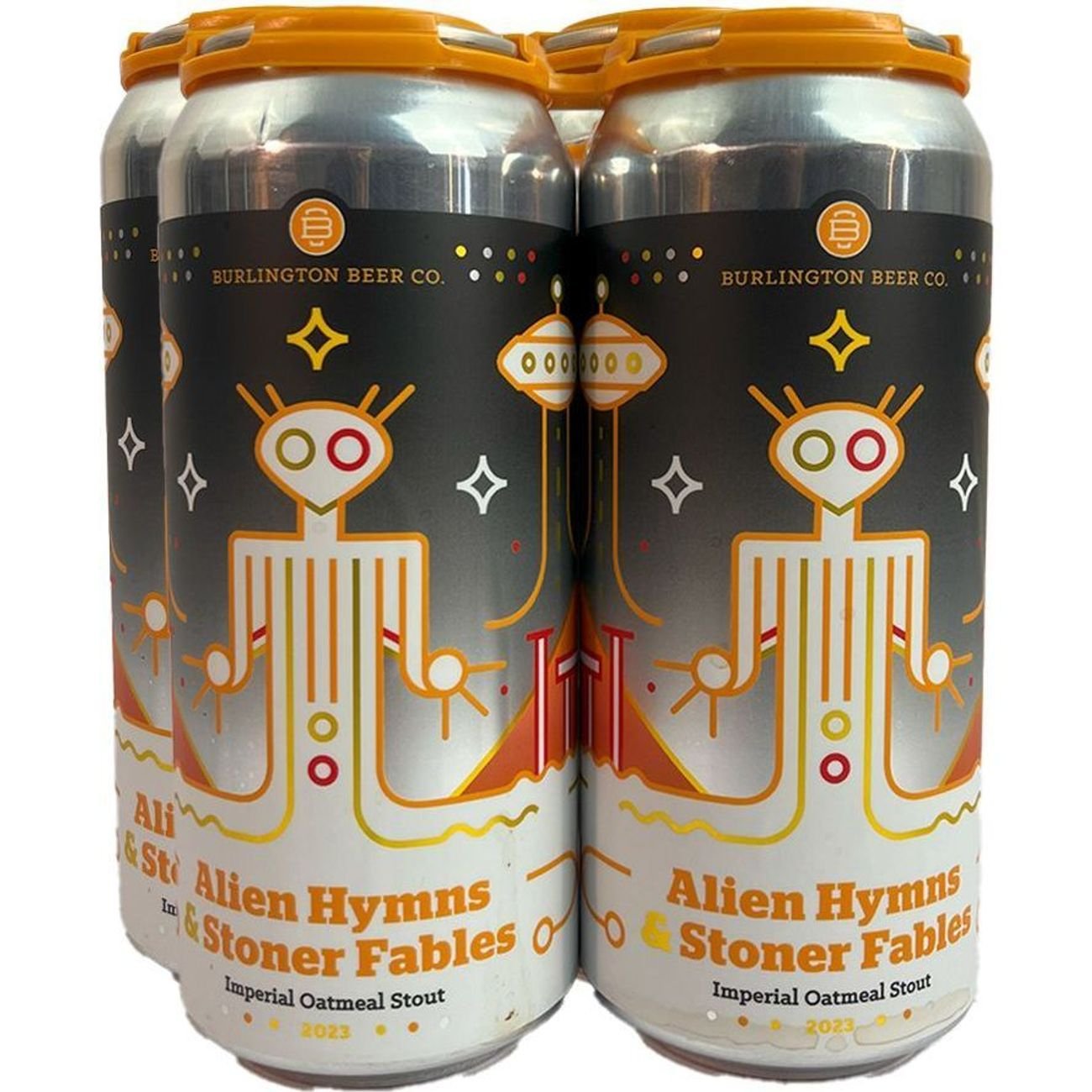 Burlington Beer Company Alien Hymns Imperial Oatmeal Stout Craft Beer 4 ...