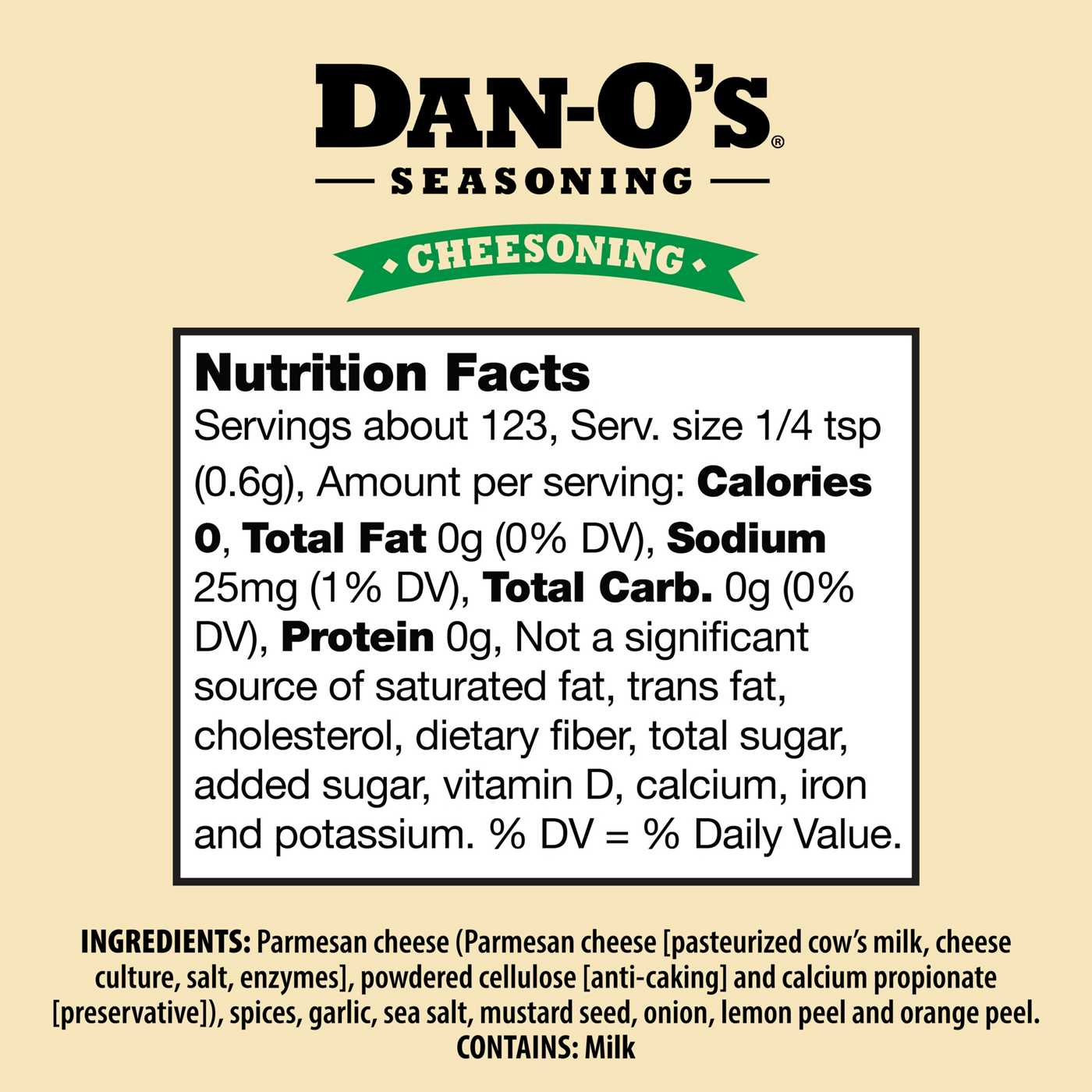 Dan-O's Seasoning Cheesoning - Shop Spice mixes at H-E-B