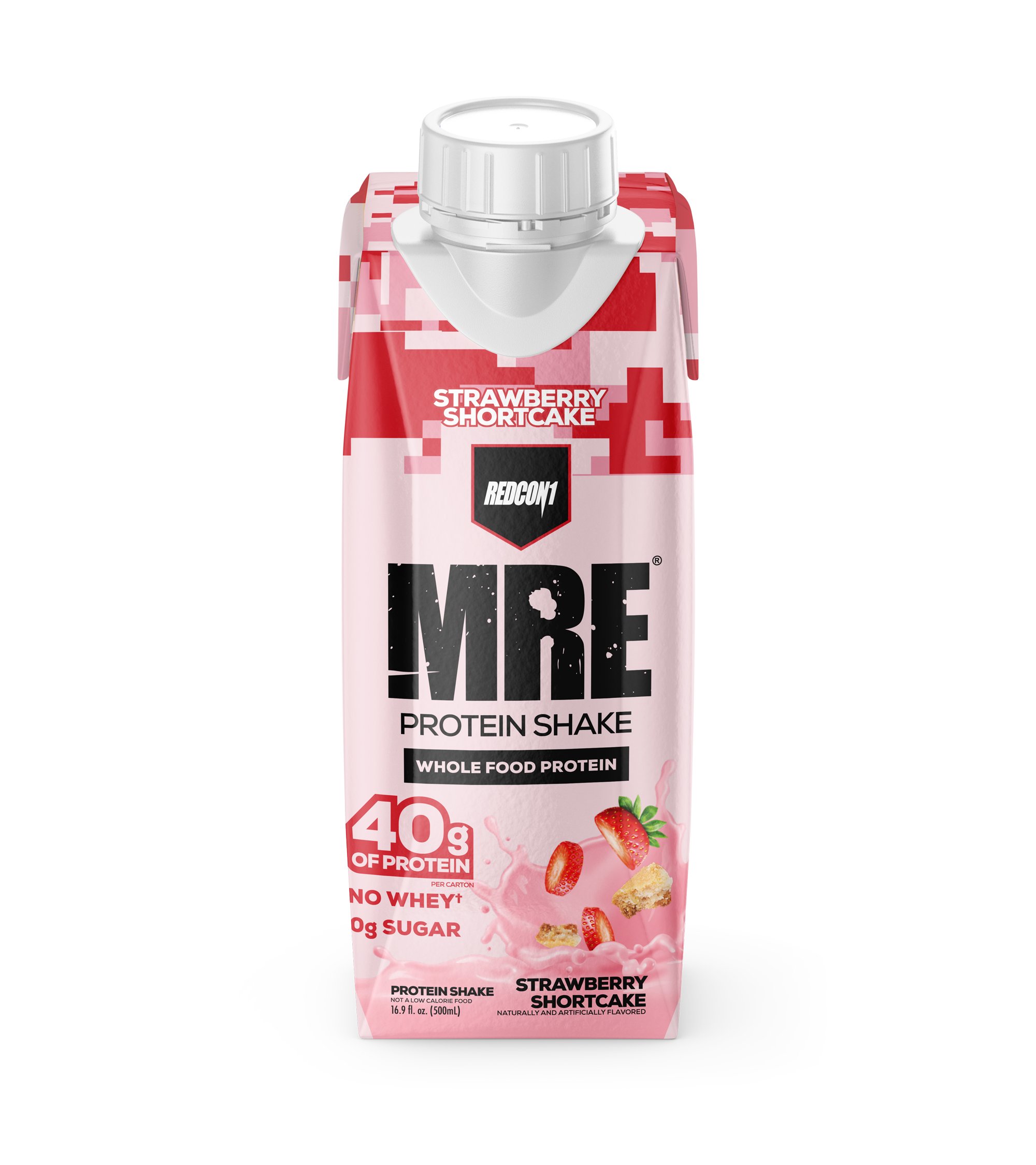 Redcon1 MRE Protein Shake - Strawberry Shortcake - Shop Diet & fitness ...