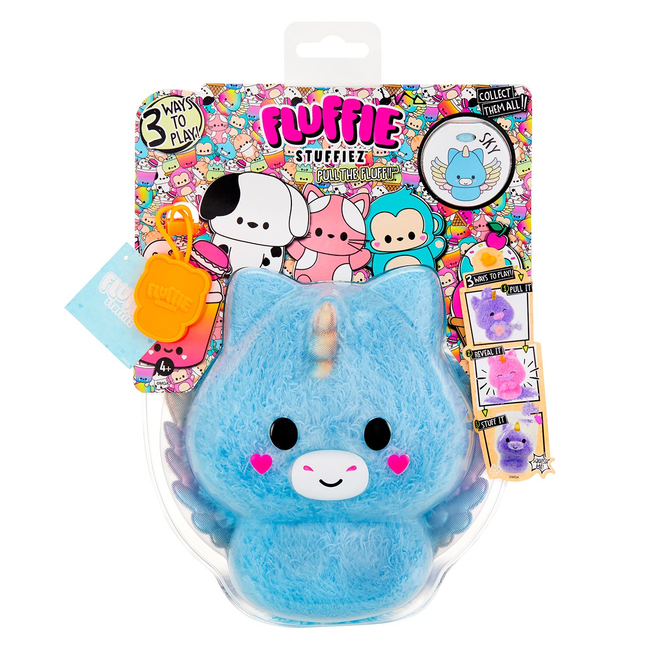 Fluffy Stuffiez Surprise Plush - Series 3 - Shop Plush toys at H-E-B