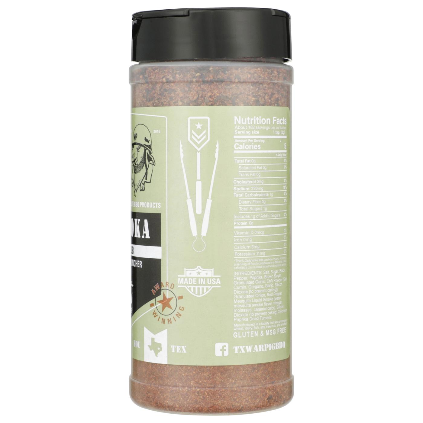 War Pig BBQ BullZooka Elite Beef Rub - Shop Spice mixes at H-E-B