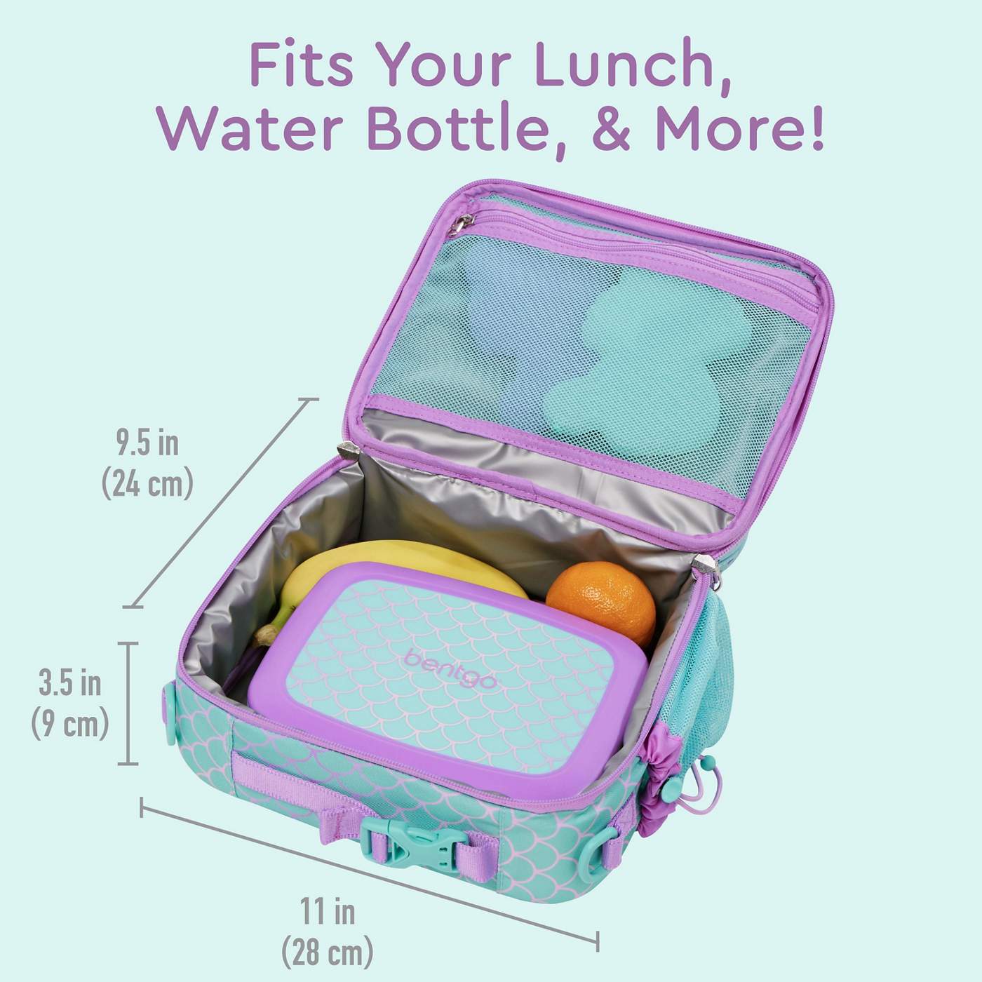 Bentgo Kids Lunch Bag - Mermaid - Shop Lunch Boxes at H-E-B