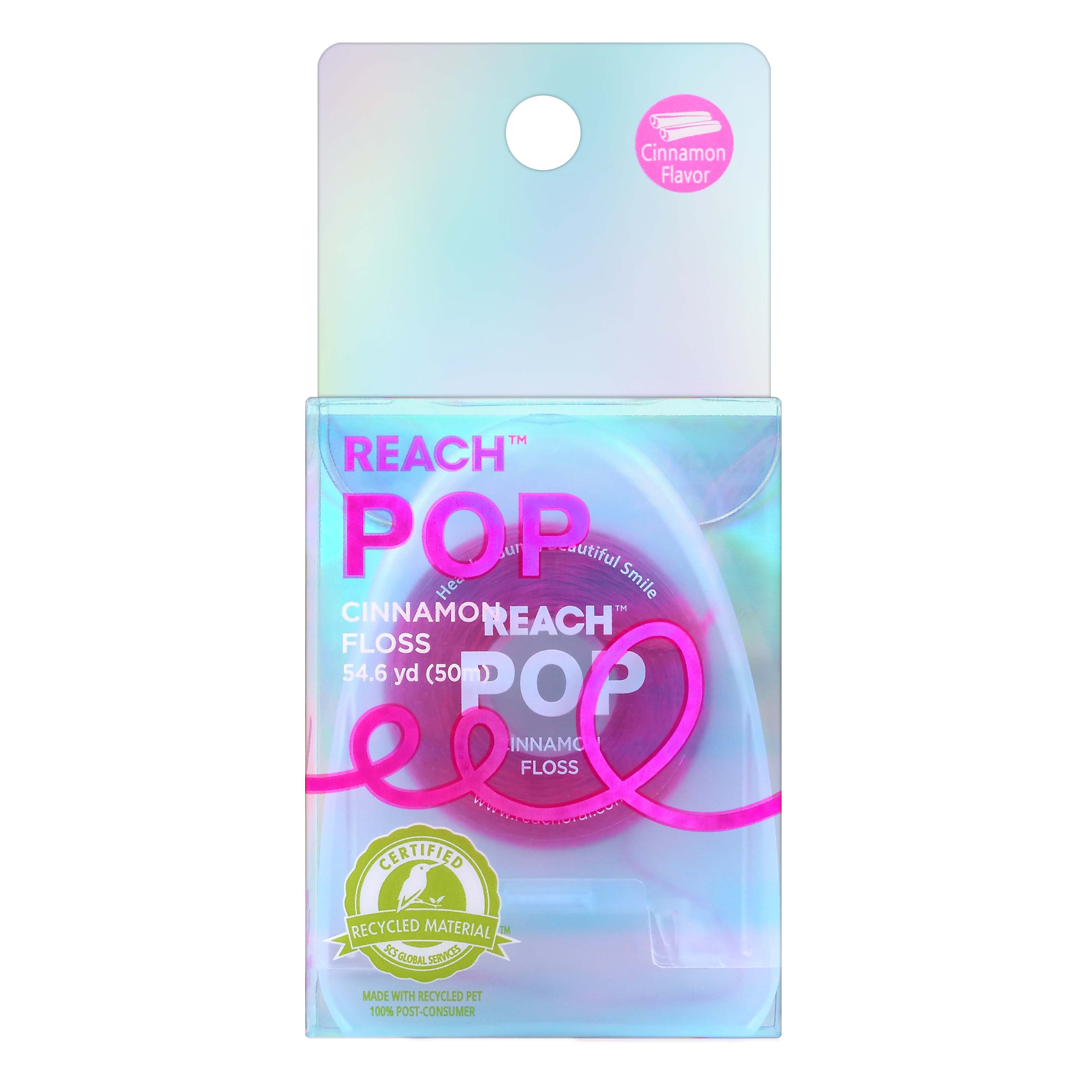 Reach POP Dental Floss - Cinnamon - Shop Toothbrushes at H-E-B