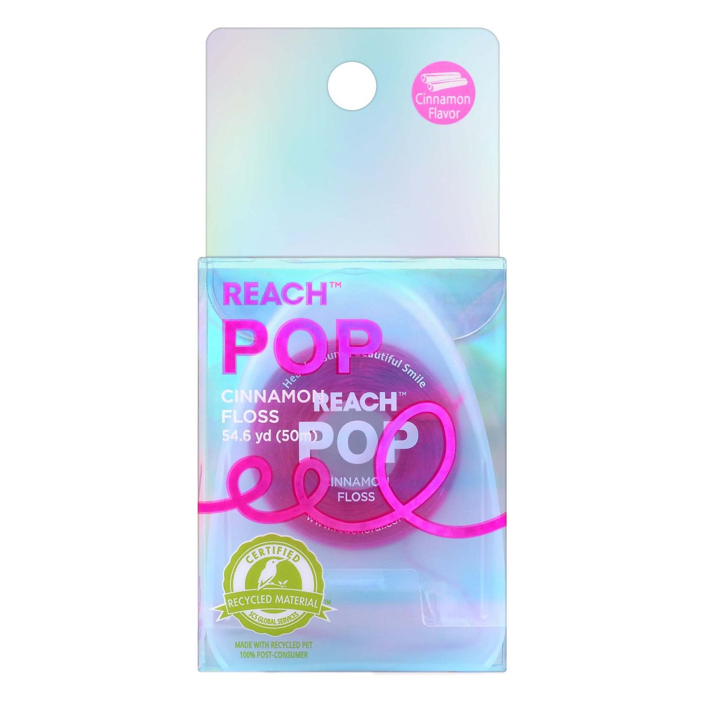 Reach POP Dental Floss - Cinnamon - Shop Toothbrushes at H-E-B