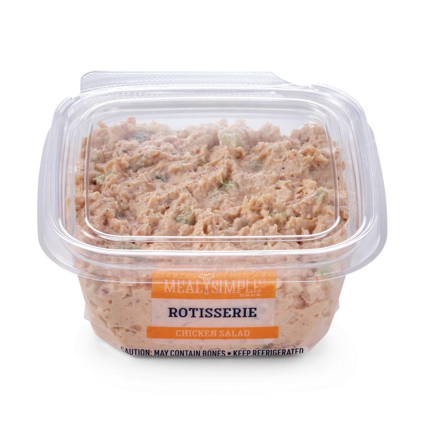 Meal Simple by H-E-B Rotisserie Chicken Salad - Small - Shop Salads at ...