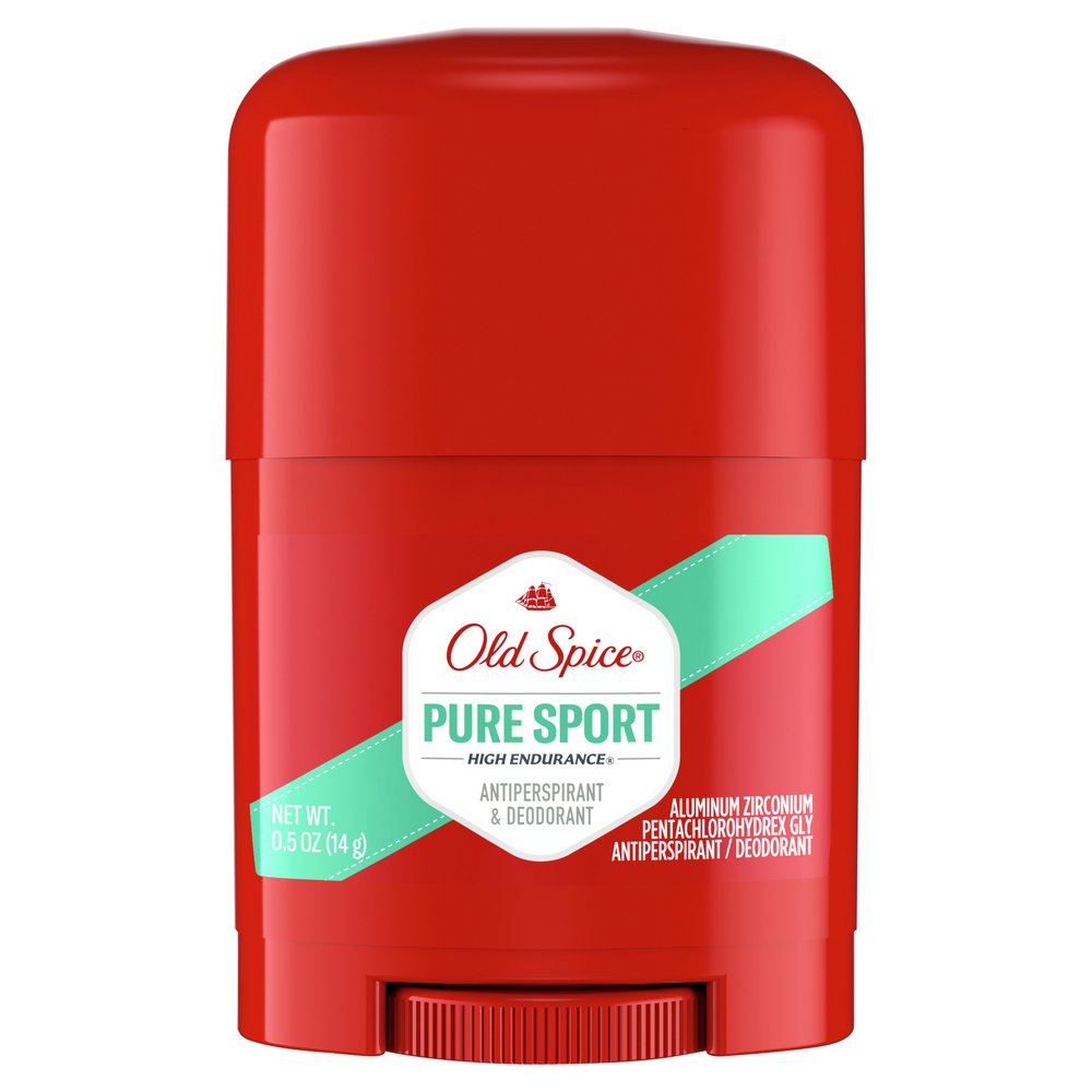 Old Spice Travel Size High Endurance Antiperspirant Deodorant - Pure ...