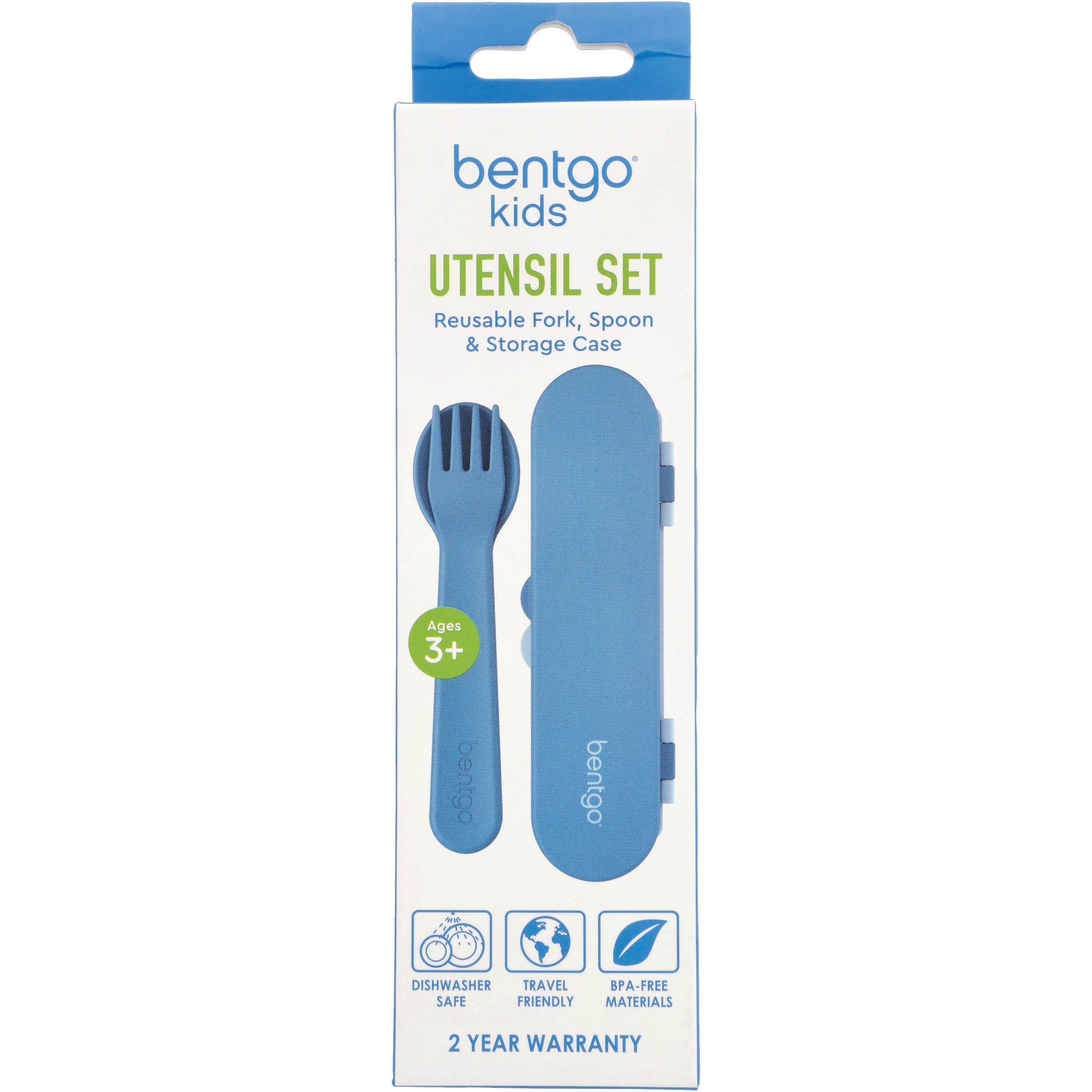 Bentgo Kids Utensil Set - Blue - Shop Lunch boxes at H-E-B