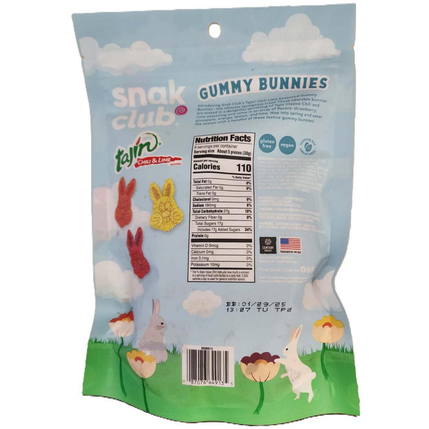 Snak Club Tajin Bunny Gummies - Shop Candy at H-E-B