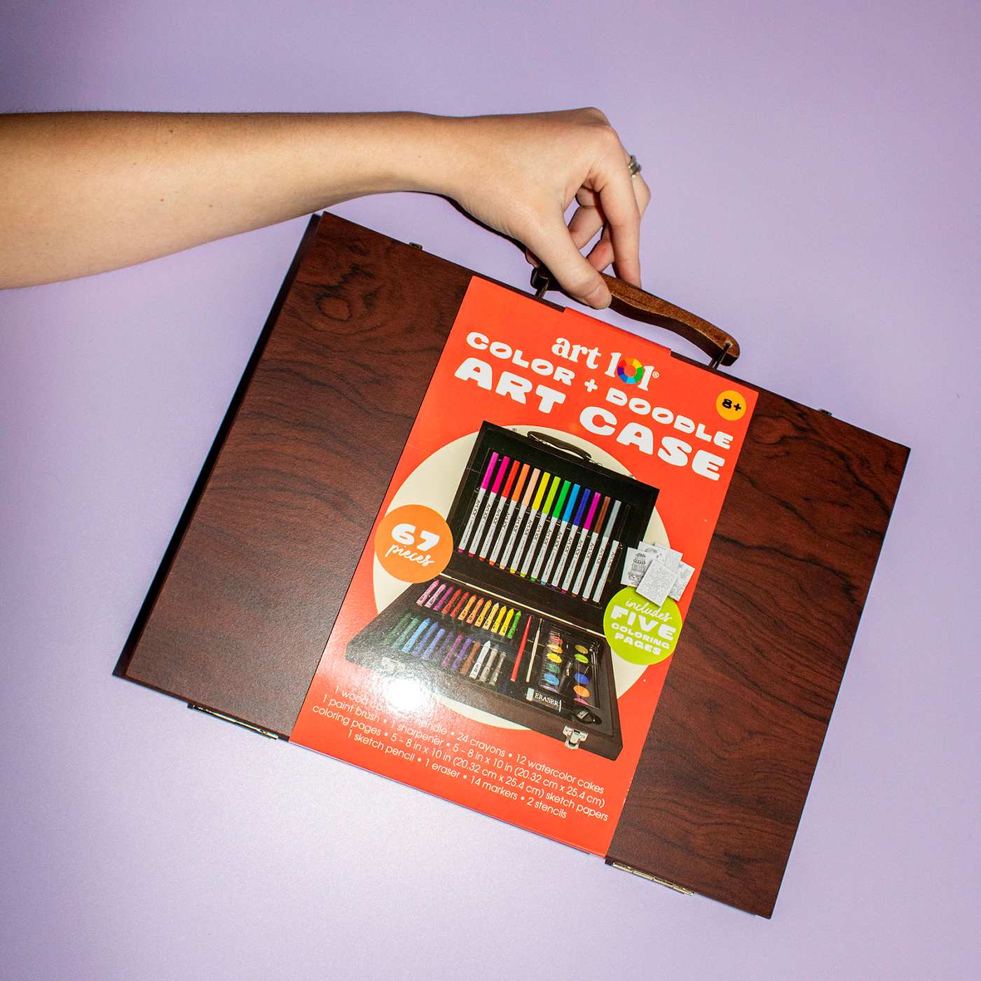 Art 101 Color & Doodle Art Case - Shop Kits at H-E-B