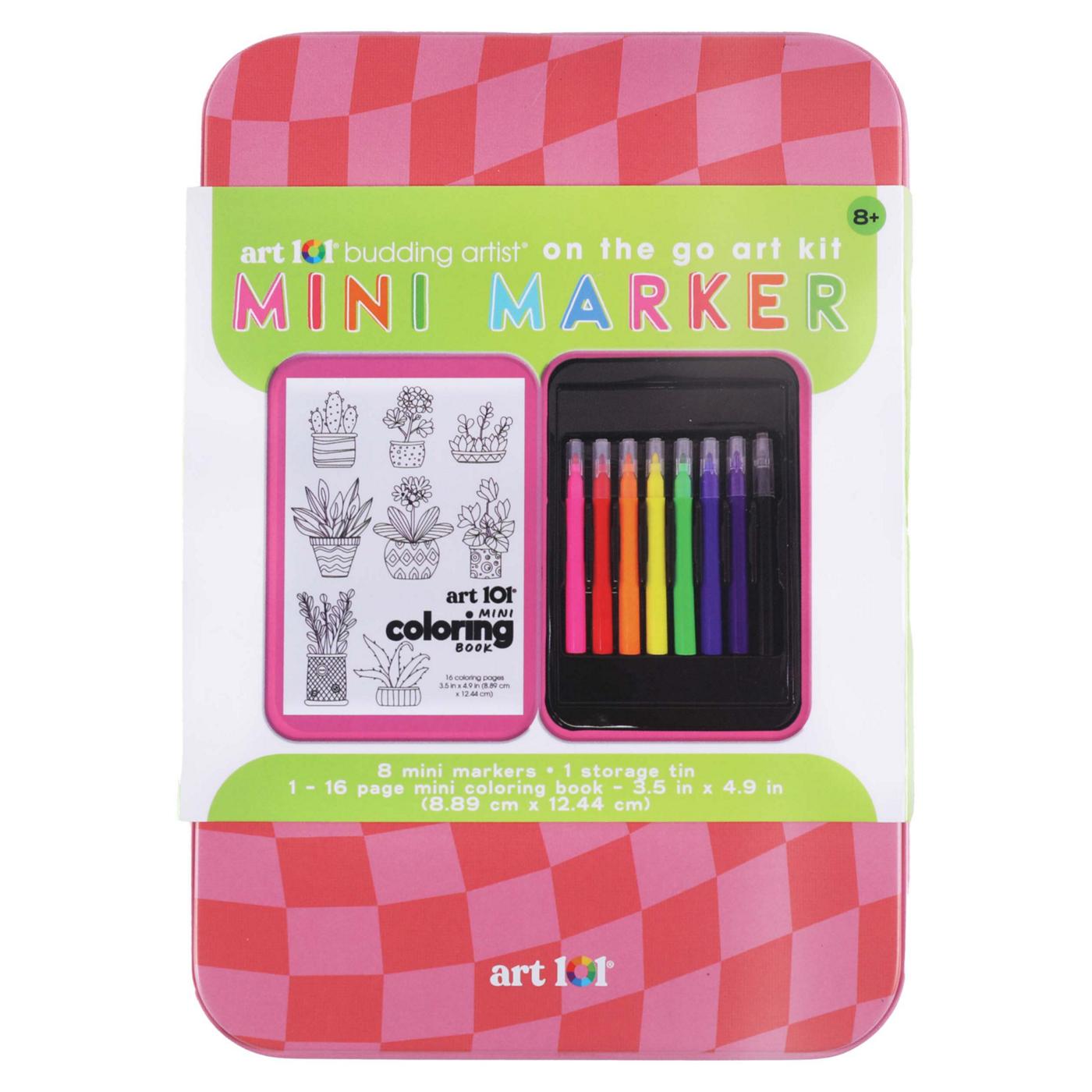 Art 101 Mini Marker On The Go Art Kit - Shop Kits at H-E-B