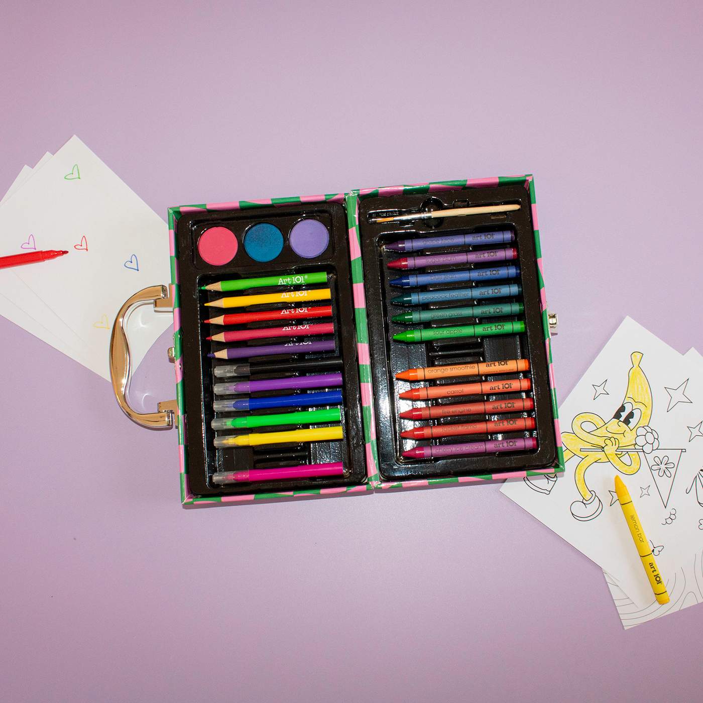Art 101 Color & Doodle Art Set - Shop Kits at H-E-B