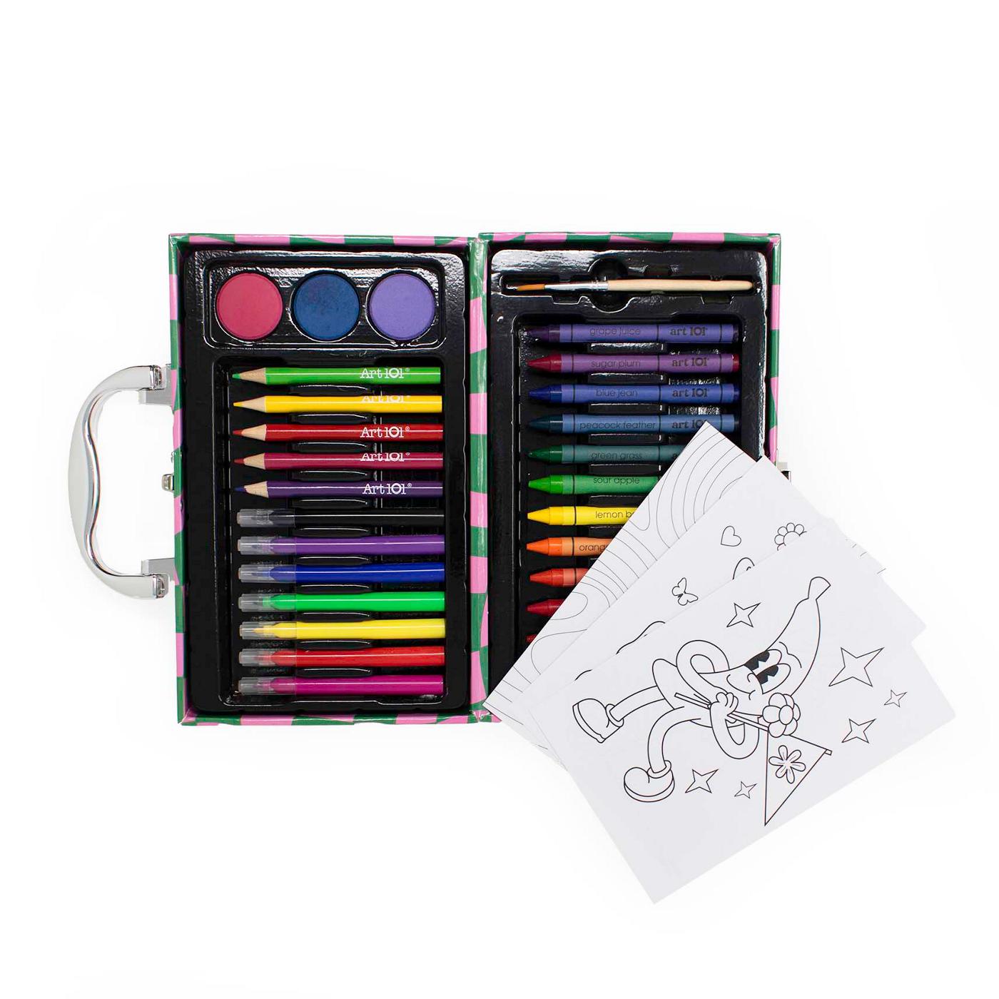 Art 101 Color & Doodle Art Set - Shop Kits at H-E-B