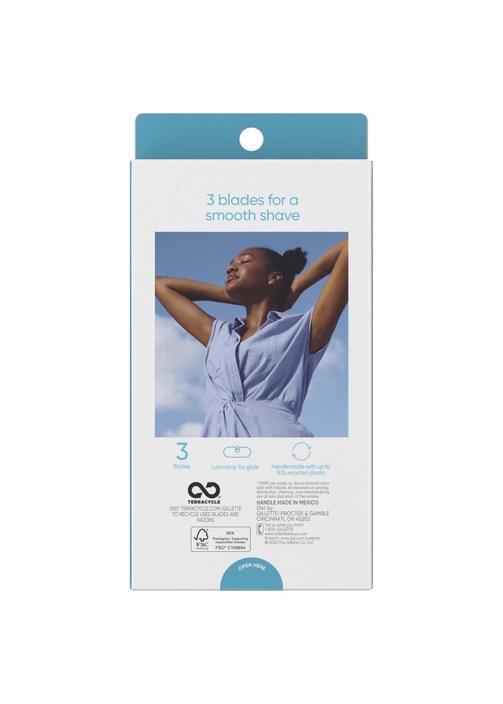 Gillette Venus Smooth Razor Pack - Shop Razors & blades at H-E-B