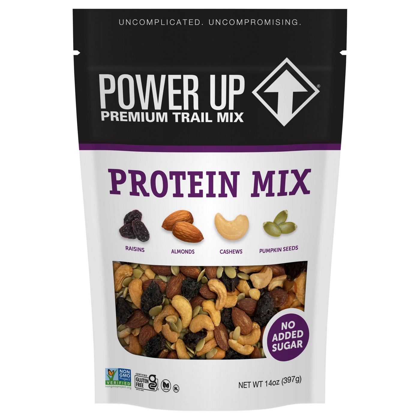Gourmet Nut No Sugar Added Power Up Protein Mix - Shop Trail mix at H-E-B