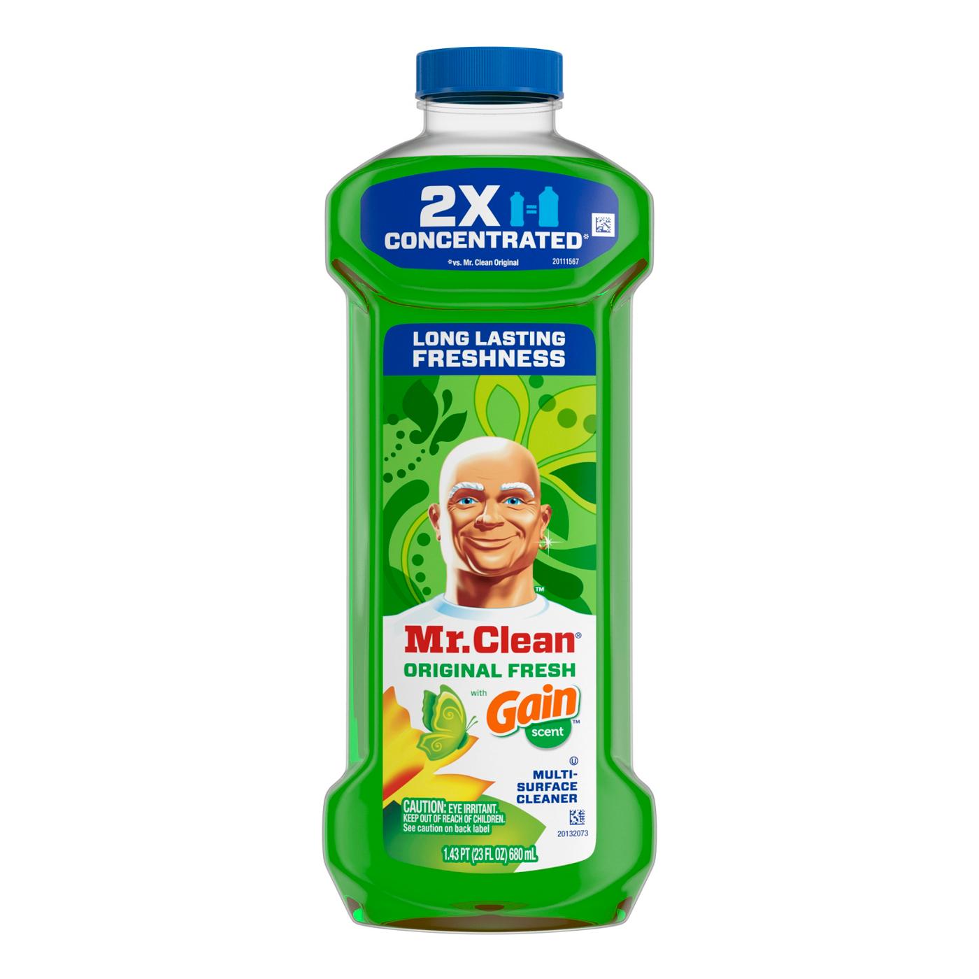 Mr. Clean Concentrated Multi-Surface Cleaner - Gain Scent - Shop All ...