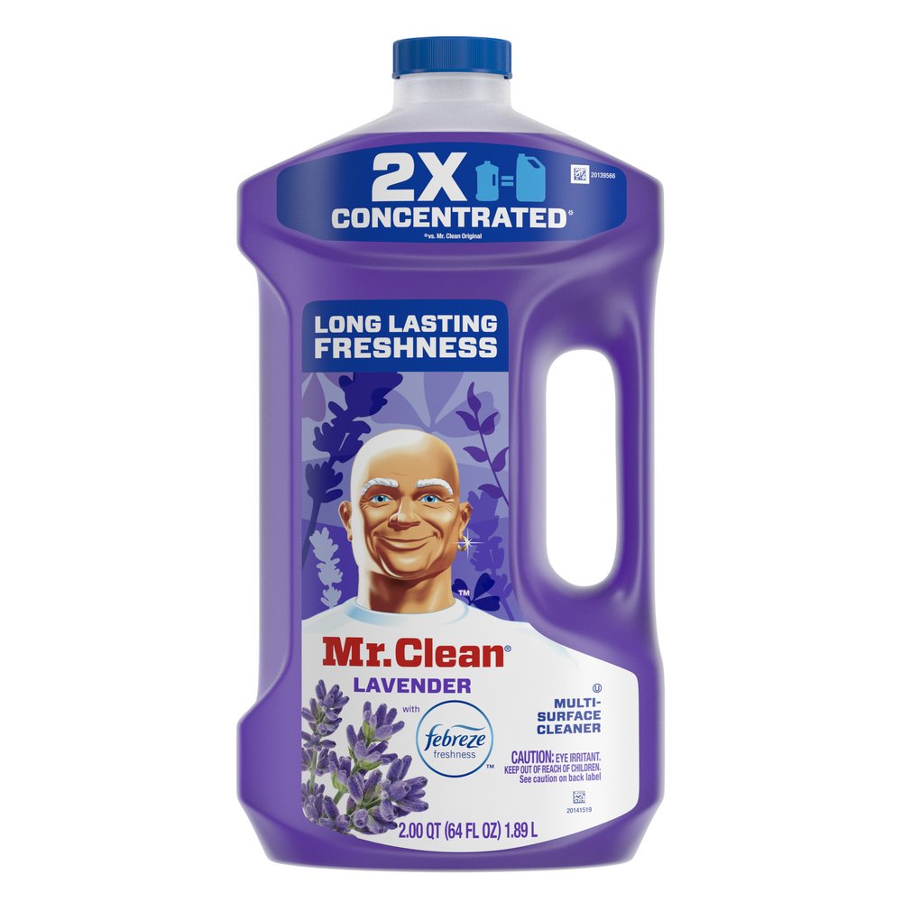 Mr. Clean Multi Surface Cleaner - Lavender With Febreze - Shop All ...