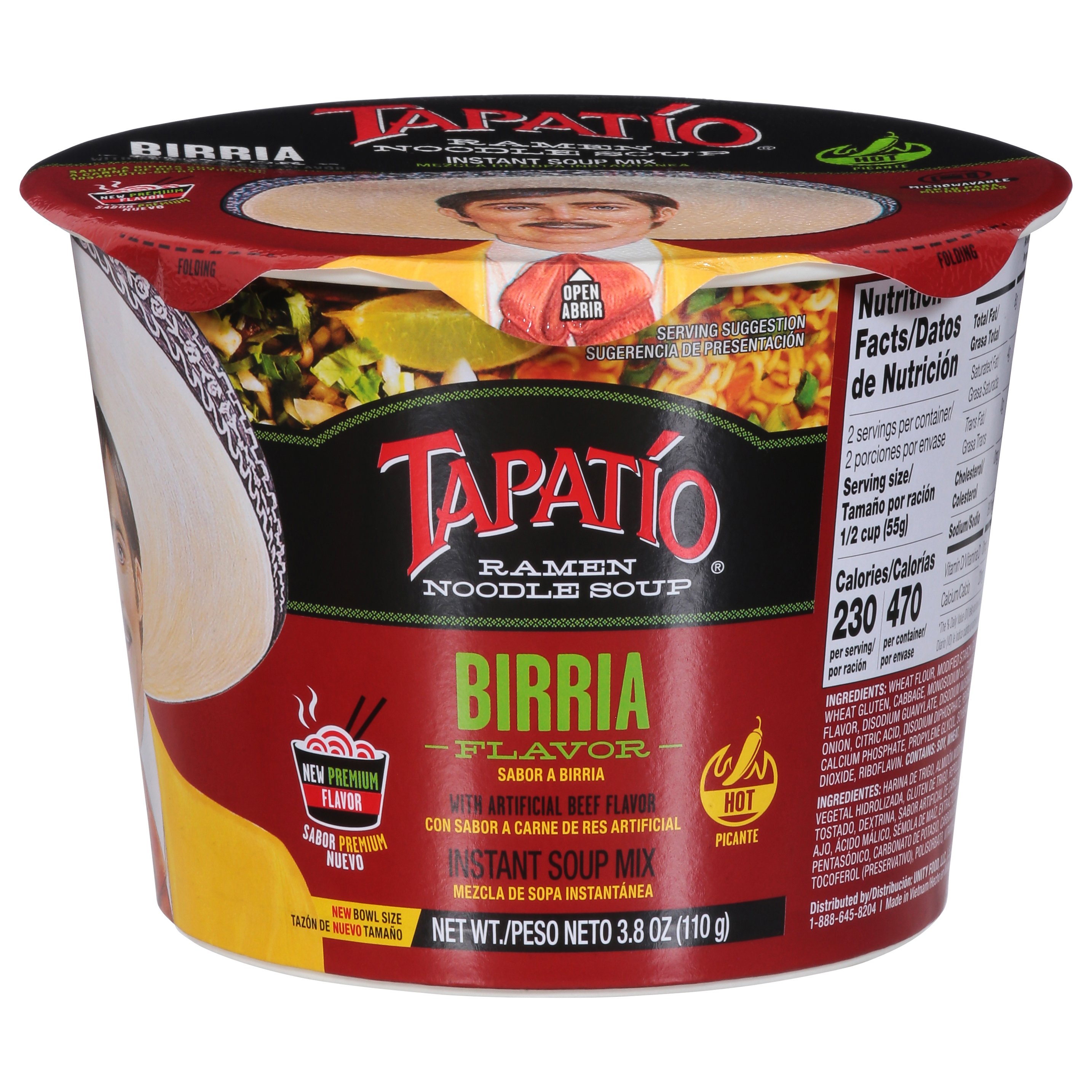Tapatio Birria Ramen Noodle Soup Bowl - Shop Soups & chili at H-E-B