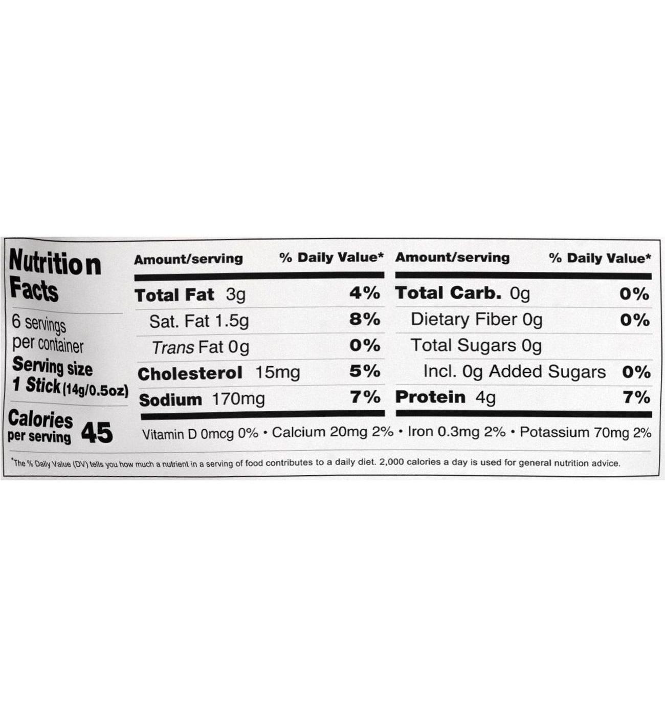 Chomps Chomplings 4g Protein Mini Original Beef Jerky Meat Sticks ...