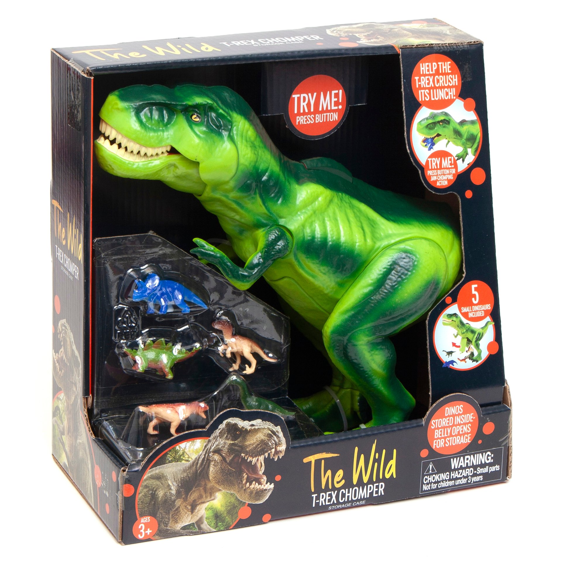 The Wild T-Rex Chomper Storage Case - Shop Action figures & dolls at H-E-B