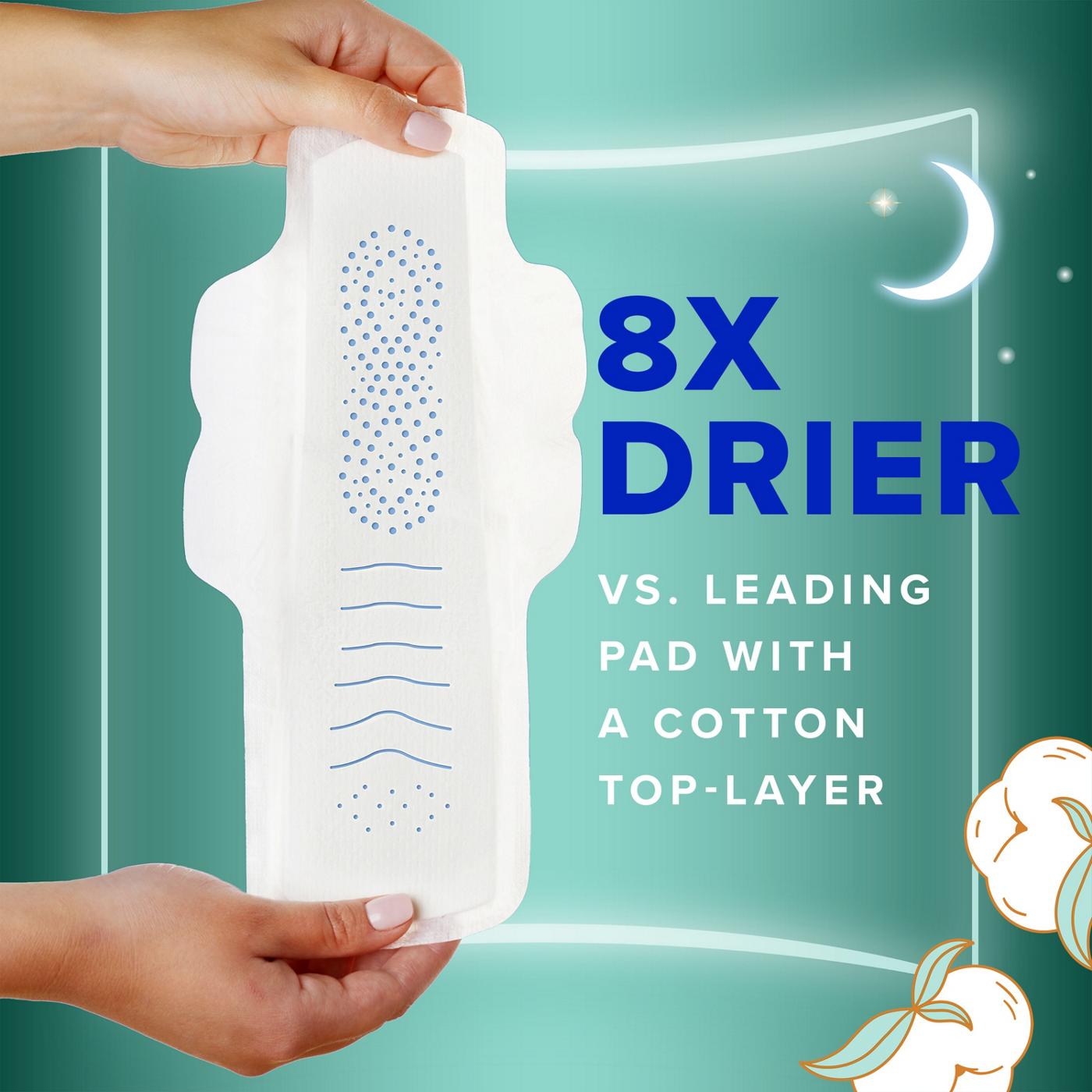 Always Pure Cotton FlexFoam Pads Size 5 - Extra Heavy Overnight - Shop ...