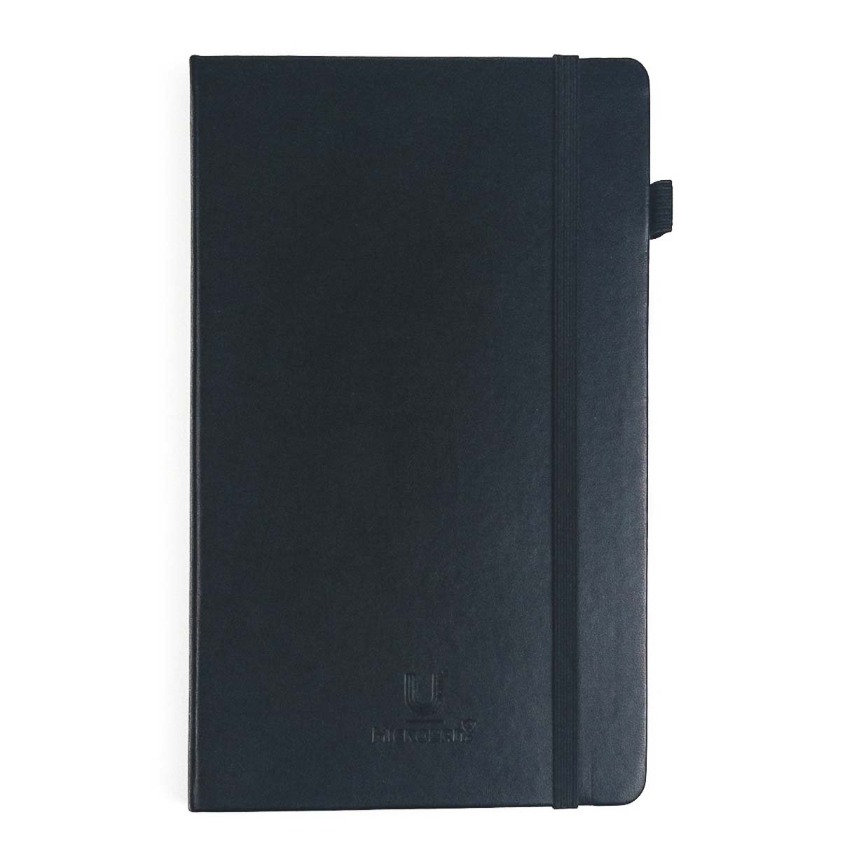 U Style Microban Antimicrobial Hardcover Casebound Journal - Black ...
